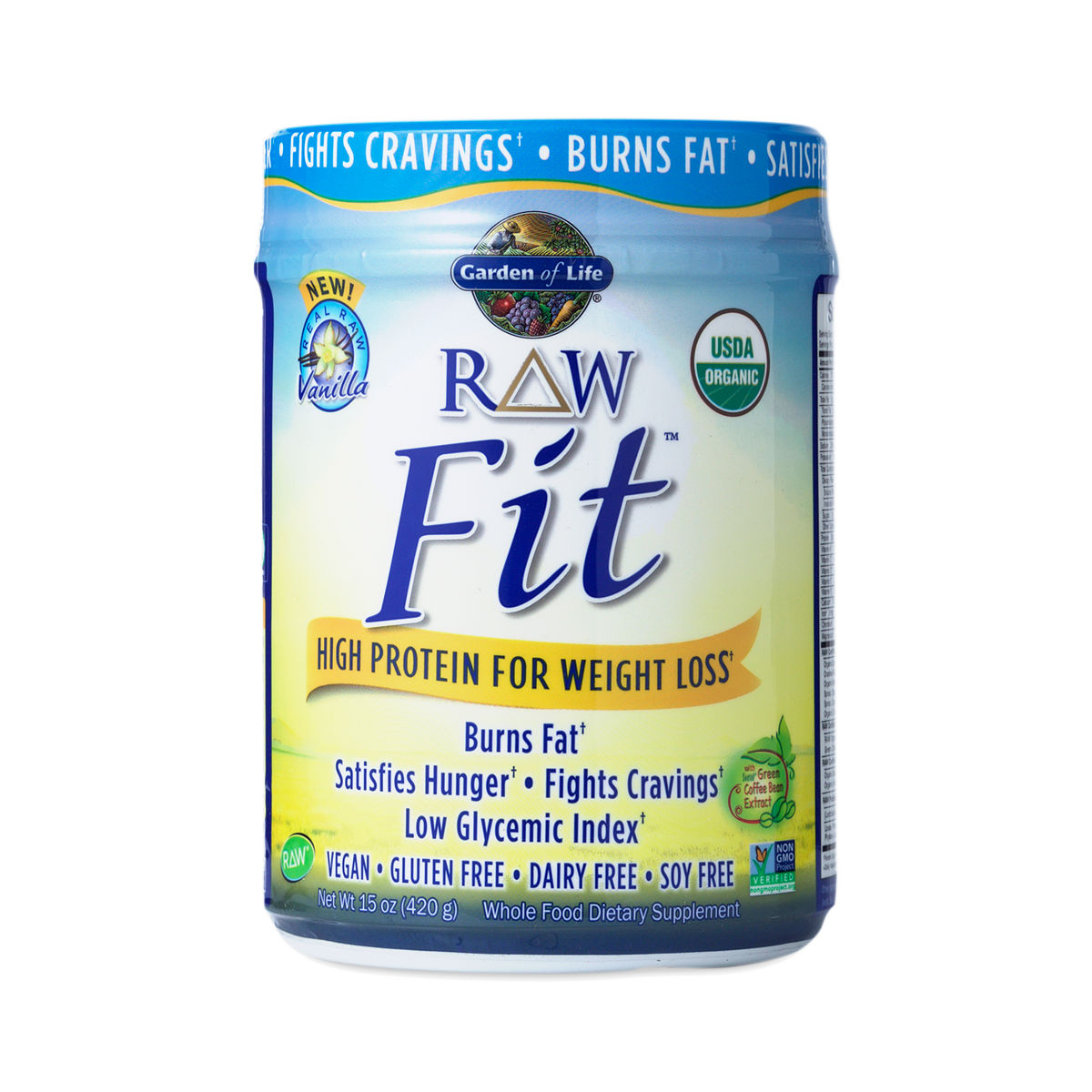 Garden Of Life Raw Fit Protein Powder, Vanilla - Thrive Market
