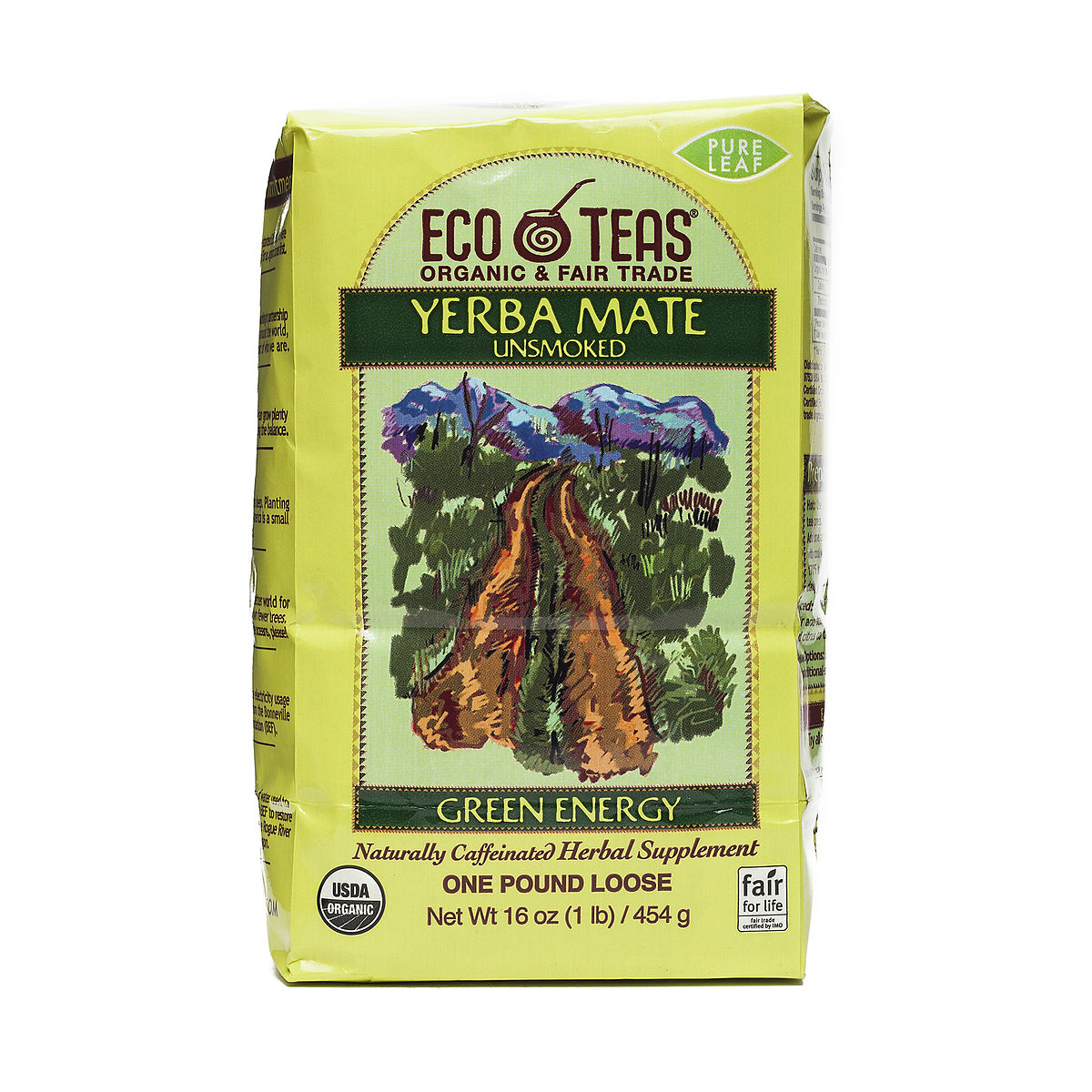 1 lb Loose Tea Yerba Mate by Eco Teas - Thrive Market