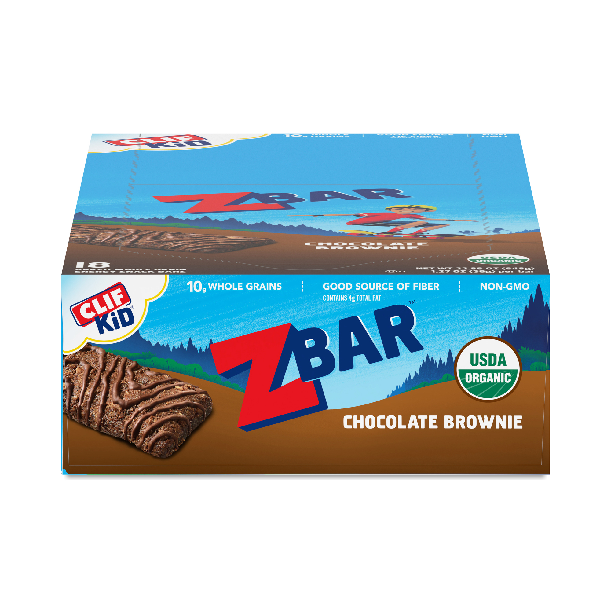 Chocolate Brownie Zbar by Clif Bar | Thrive Market Chocolate Brownie Zbar by Clif Bar | Thrive Market