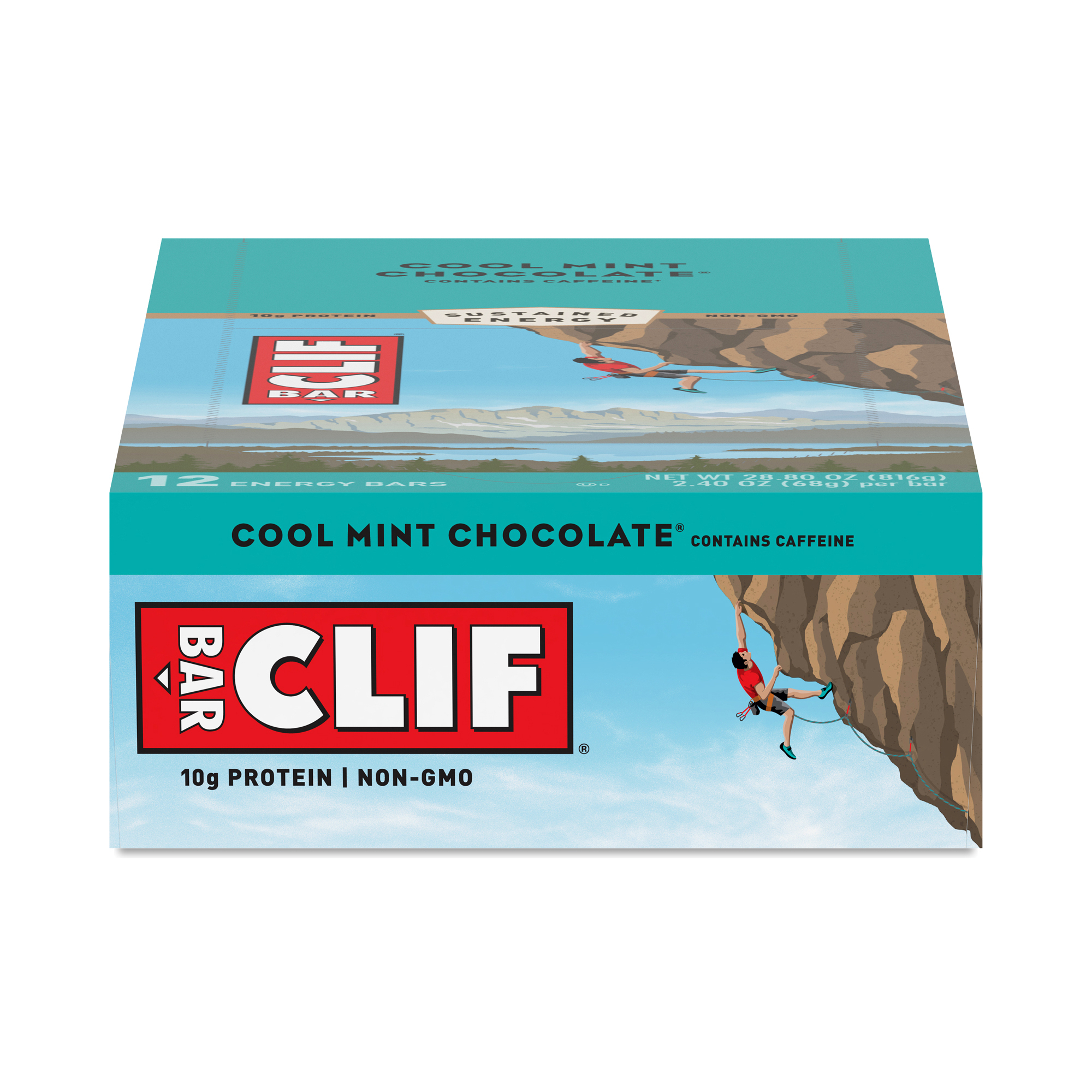12 Pack Cool Mint Chocolate Clif Bars | Thrive Market