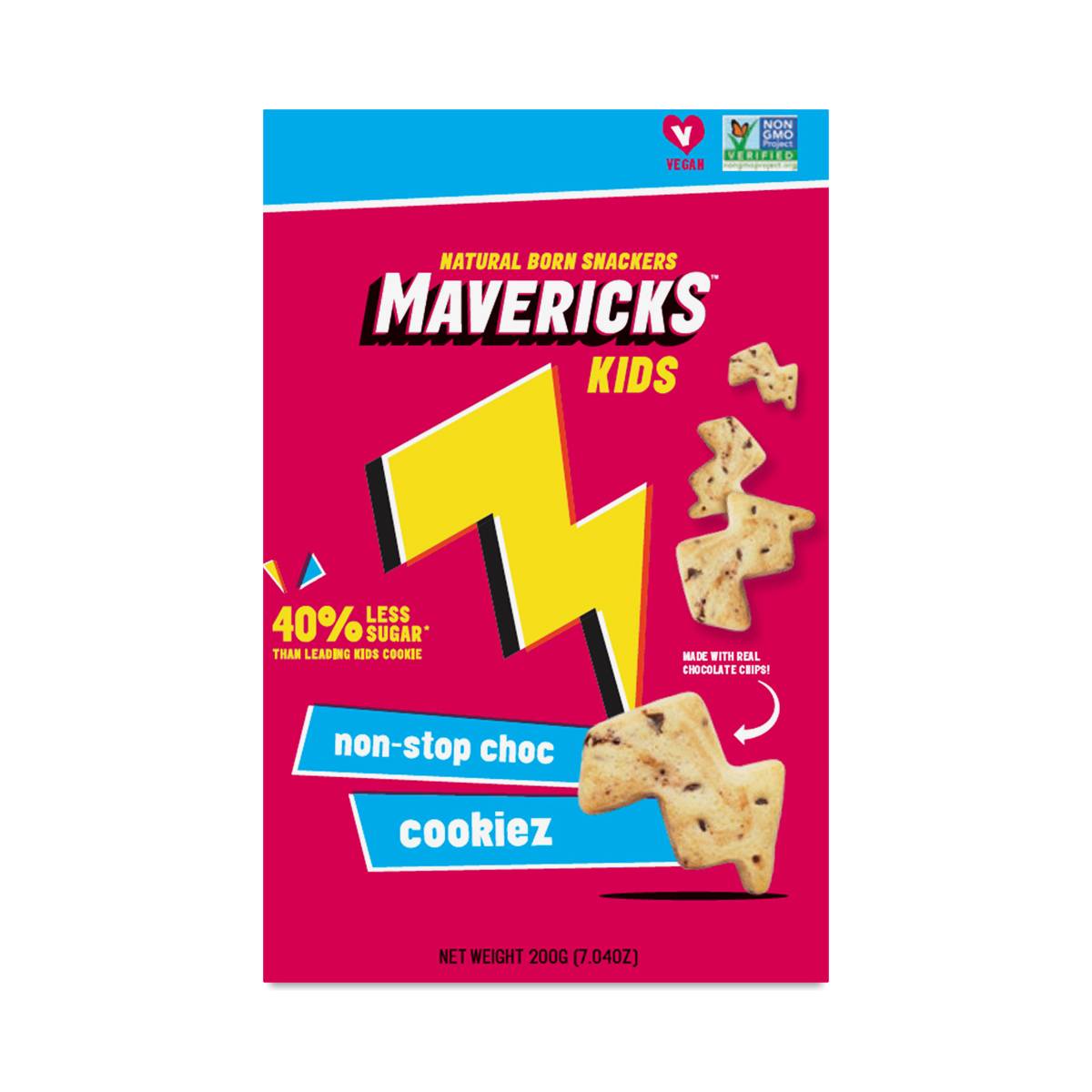 Mavericks Snacks Cookiez, Non Stop Choc - Thrive Market