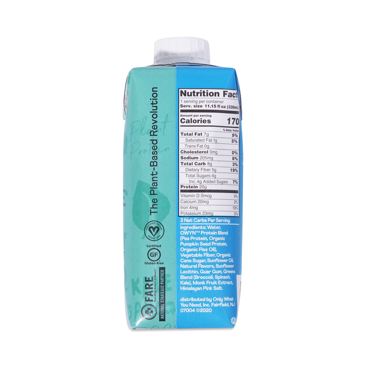 OWYN Plant-Based Protein Shake, Smooth Vanilla | Thrive Market