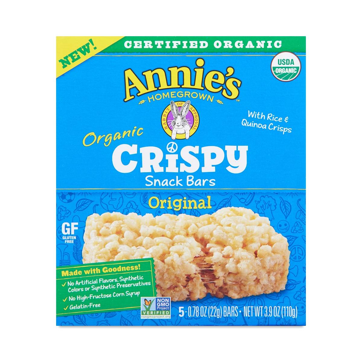 Annie's Organic Crispy Snack Bars - Thrive Market