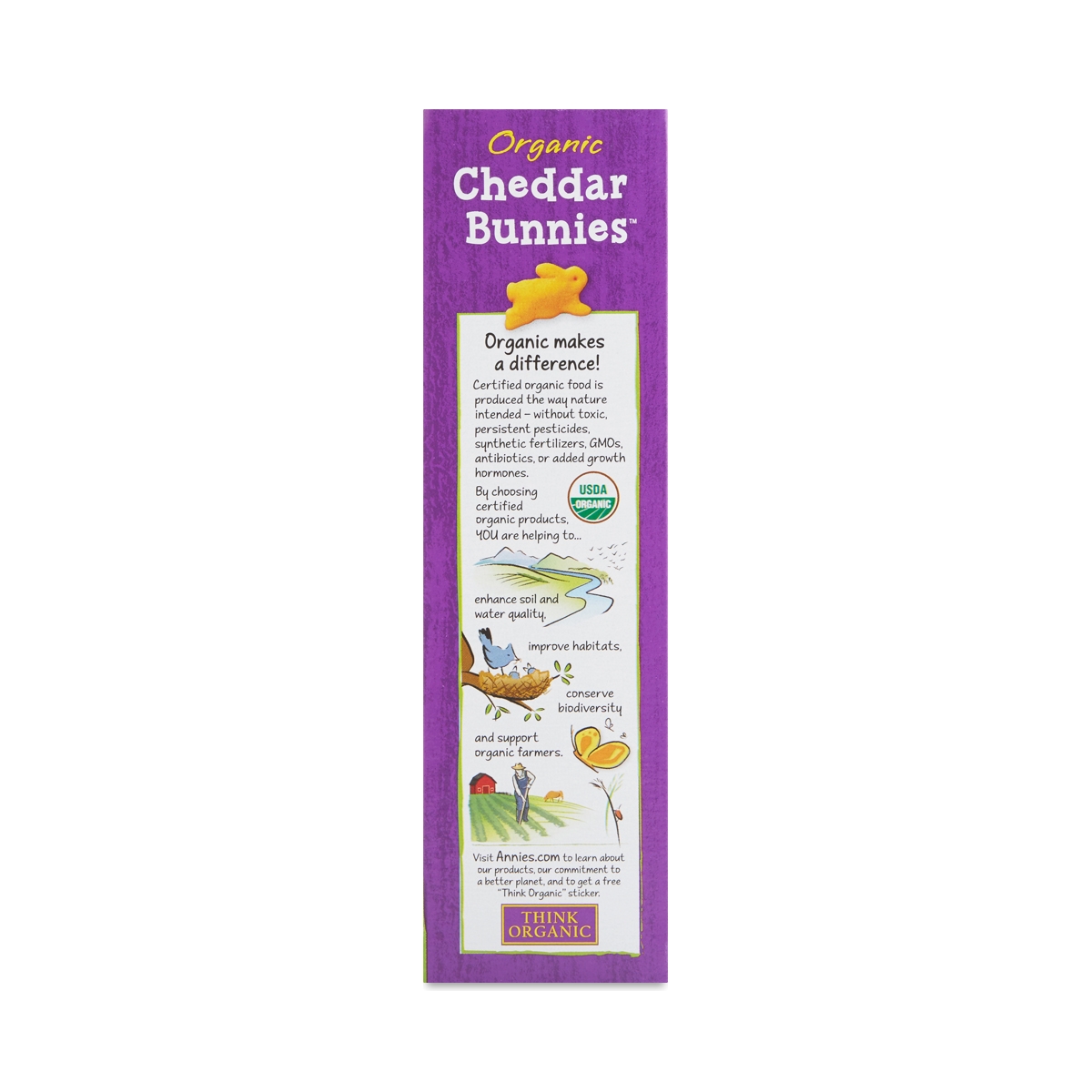 Annie's Organic Cheddar Bunnies Crackers | Thrive Market