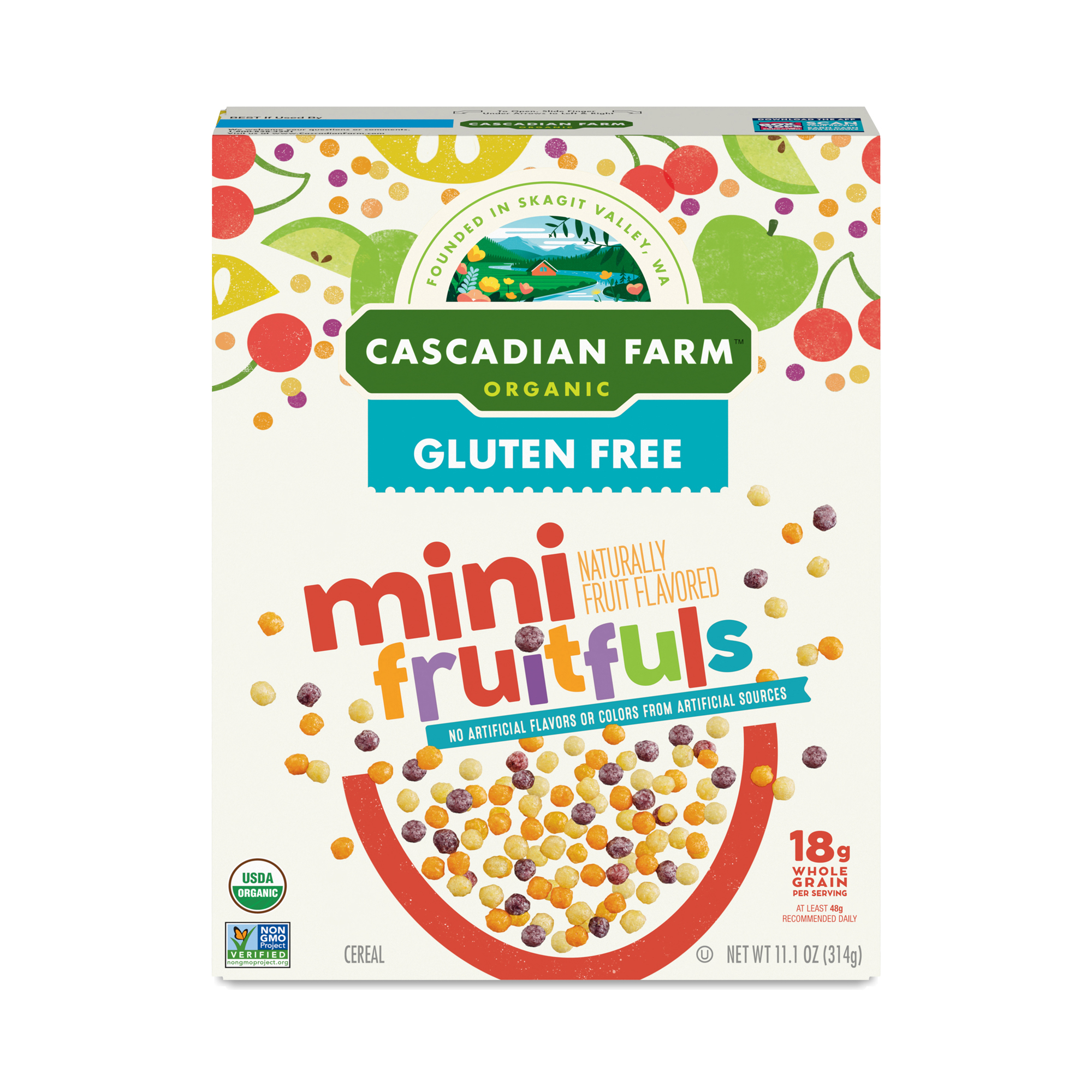 Cascadian Farm Organic Cereal, Mini Fruitfuls | Thrive Market