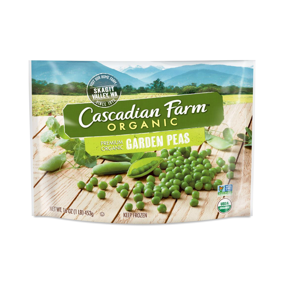 Cascadian Farm Organic Garden Peas | Thrive Market