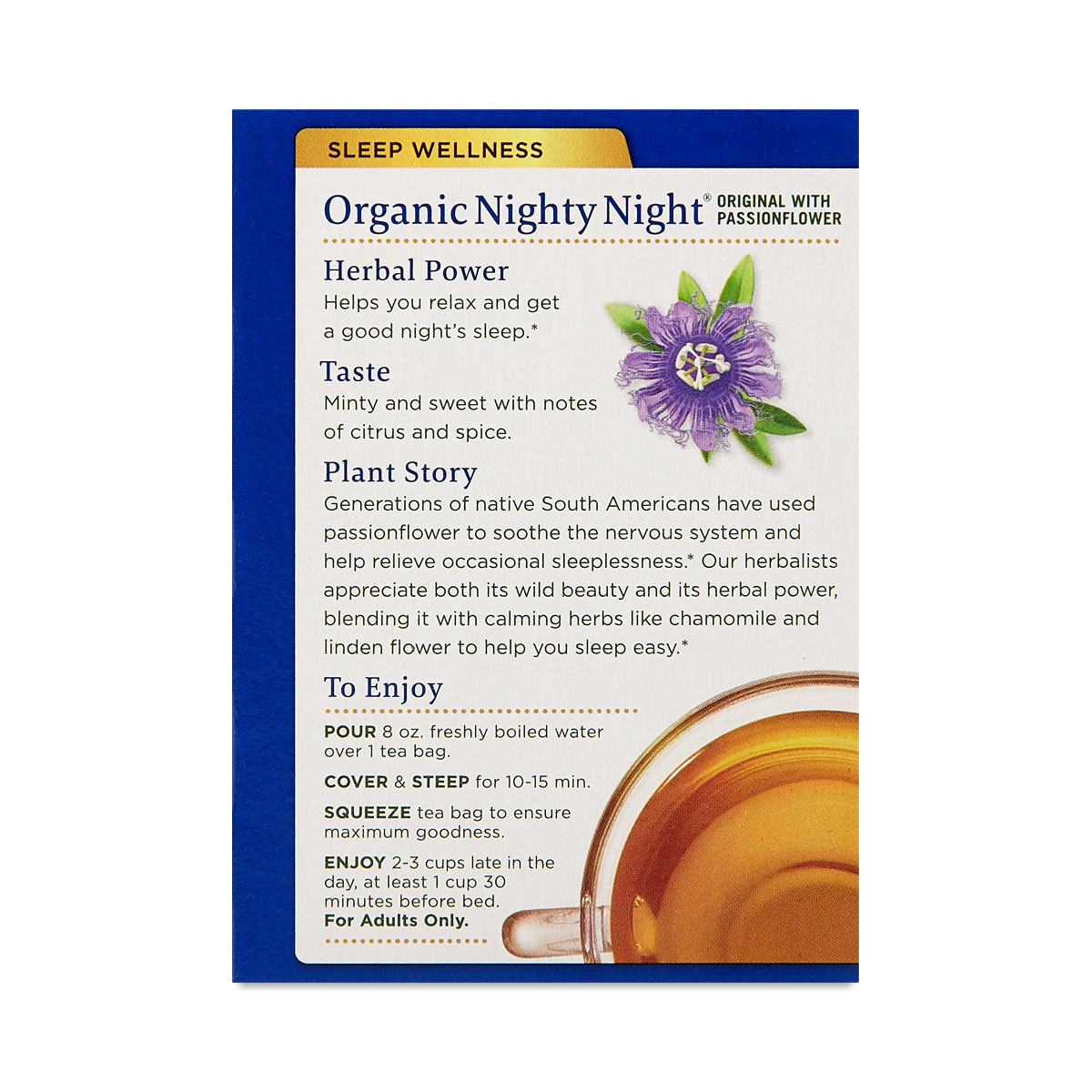 Nighty Night Herbal Tea by Traditional Medicinals | Thrive Market