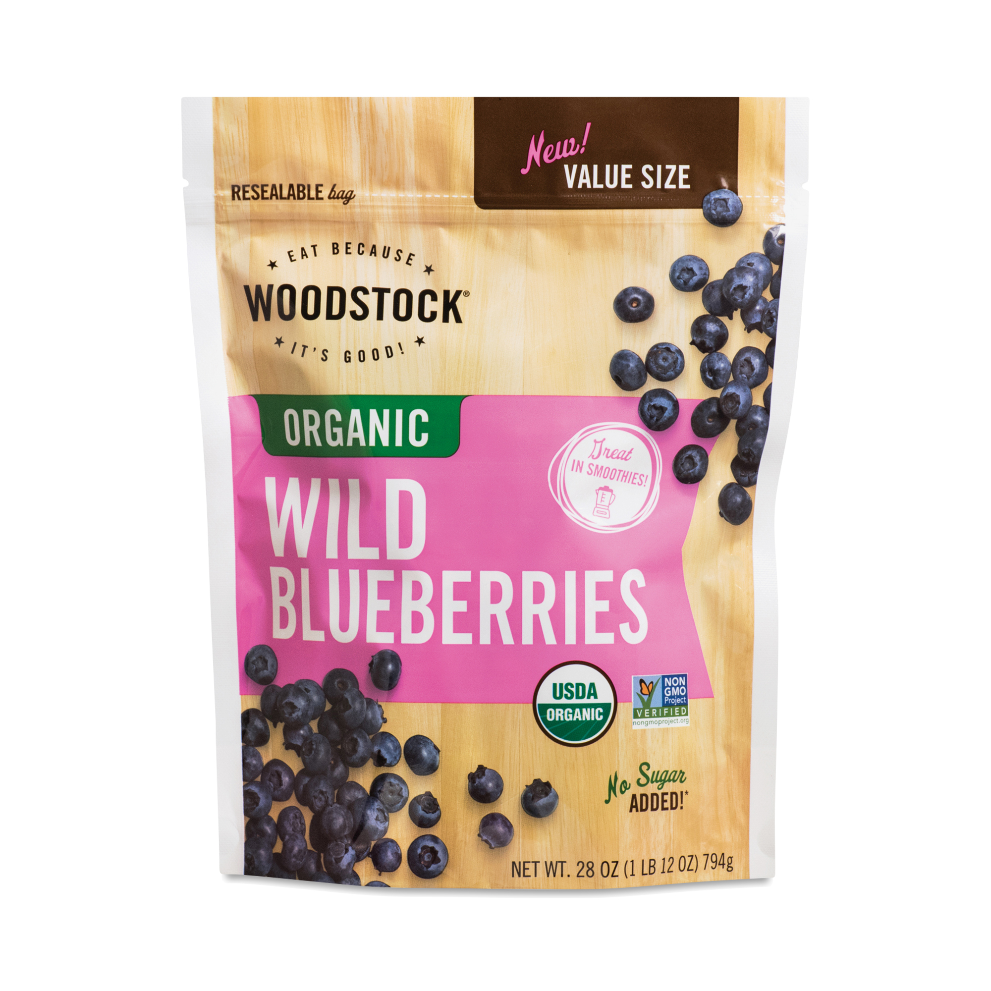 WOODSTOCK Organic Wild Blueberries | Thrive Market
