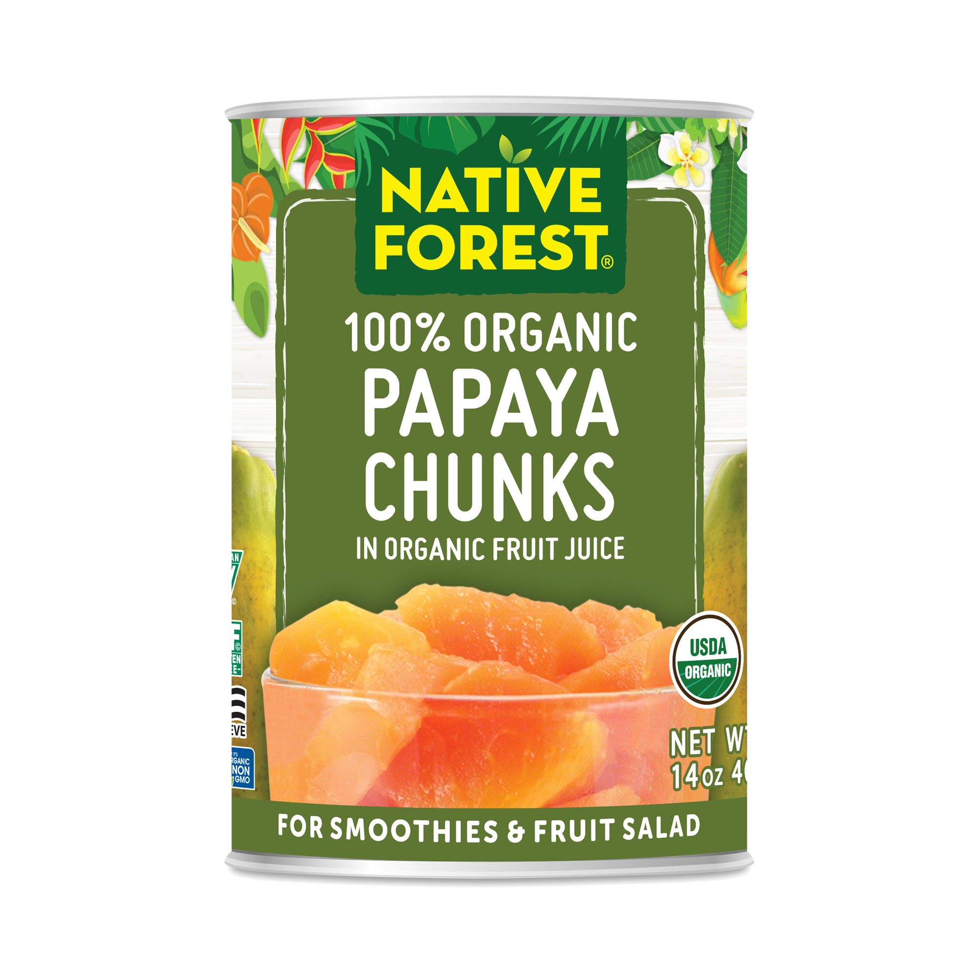 Native Forest Organic Papaya Chunks | Thrive Market