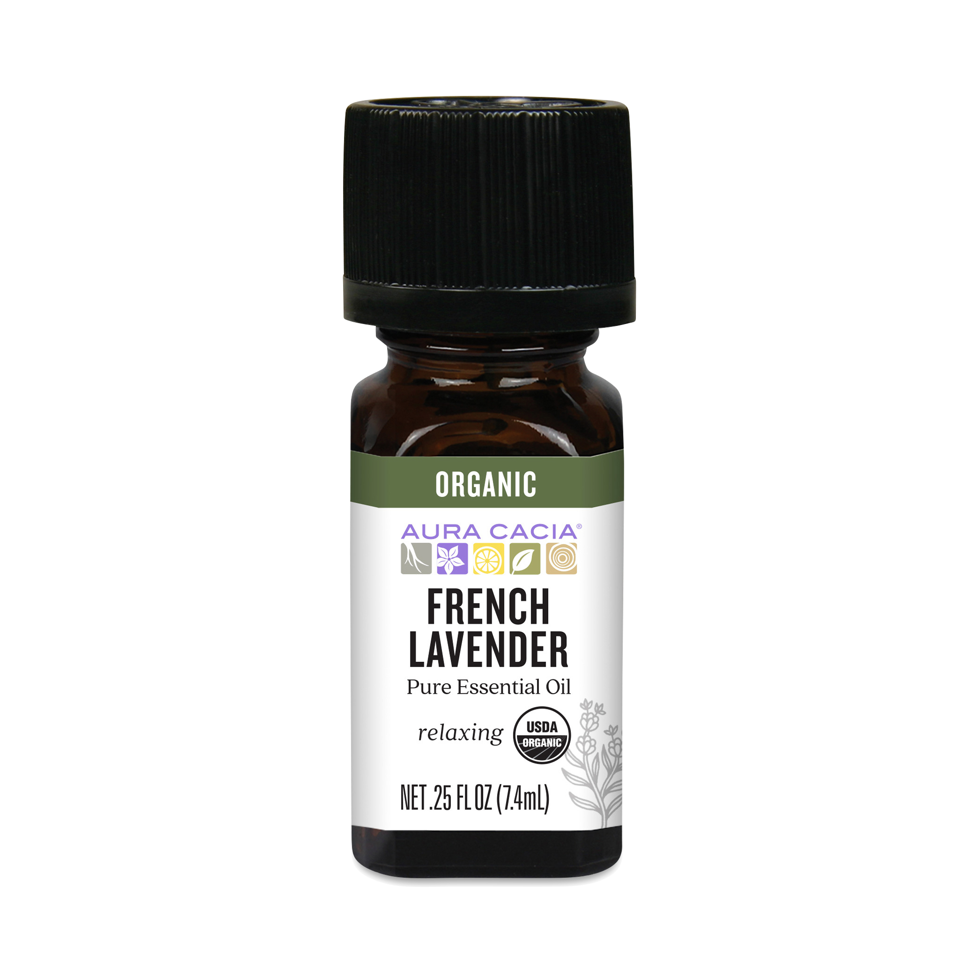 Aura Cacia Organic French Lavender Essential Oil | Thrive Market