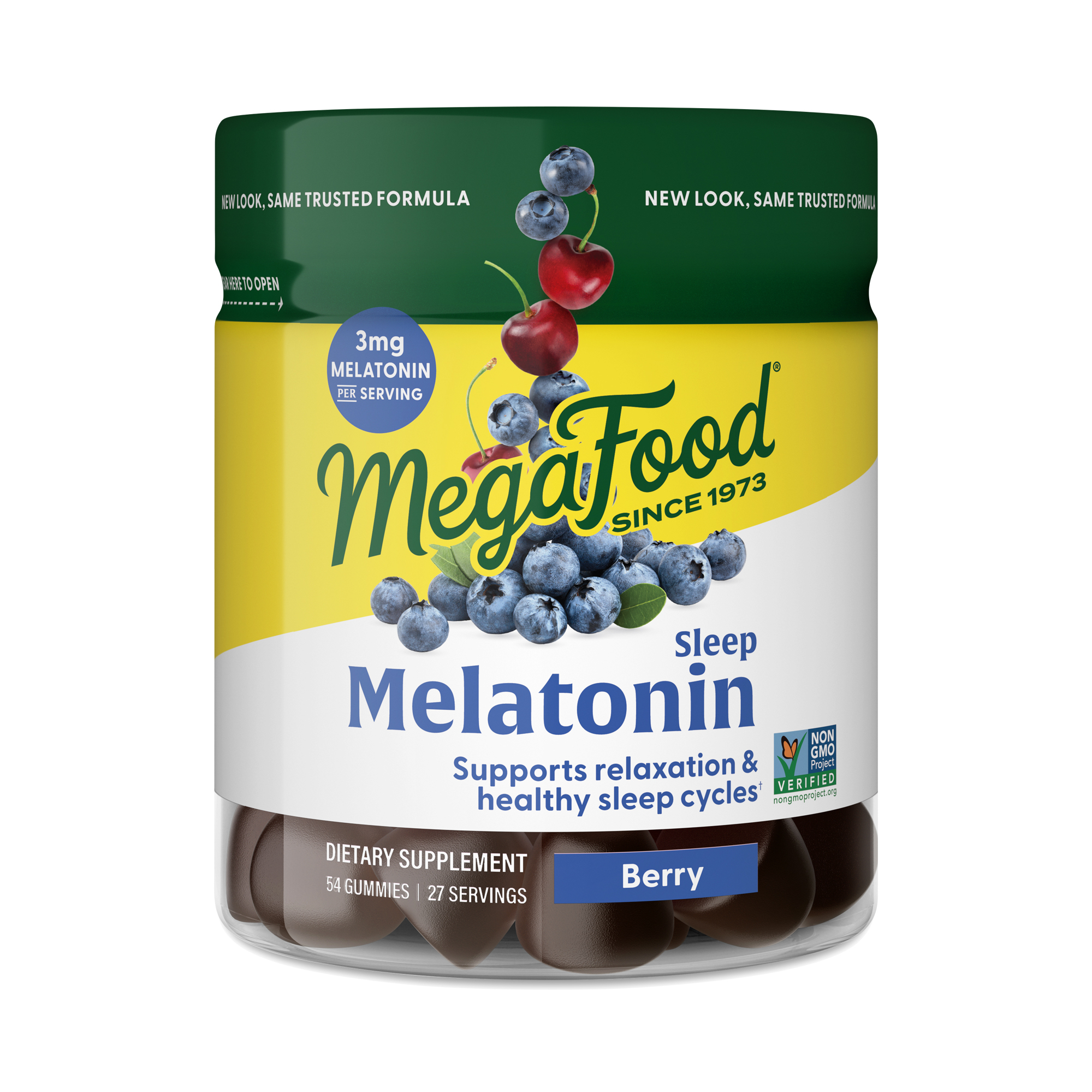 MegaFood Melatonin Good Sleep Gummies, Berry | Thrive Market