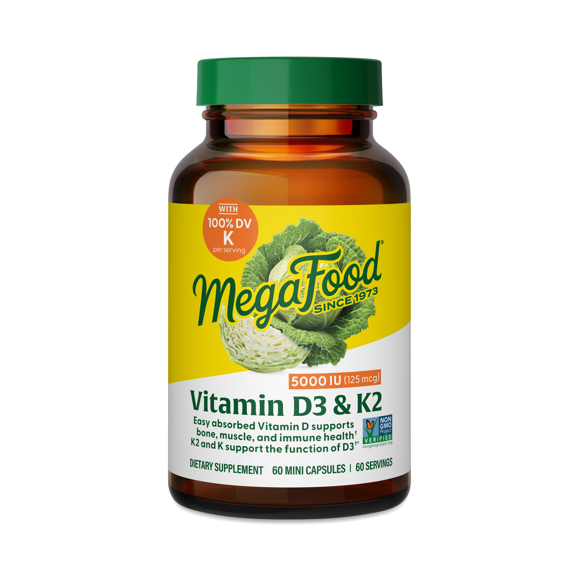 MegaFood Vitamin D3 & K2 | Thrive Market