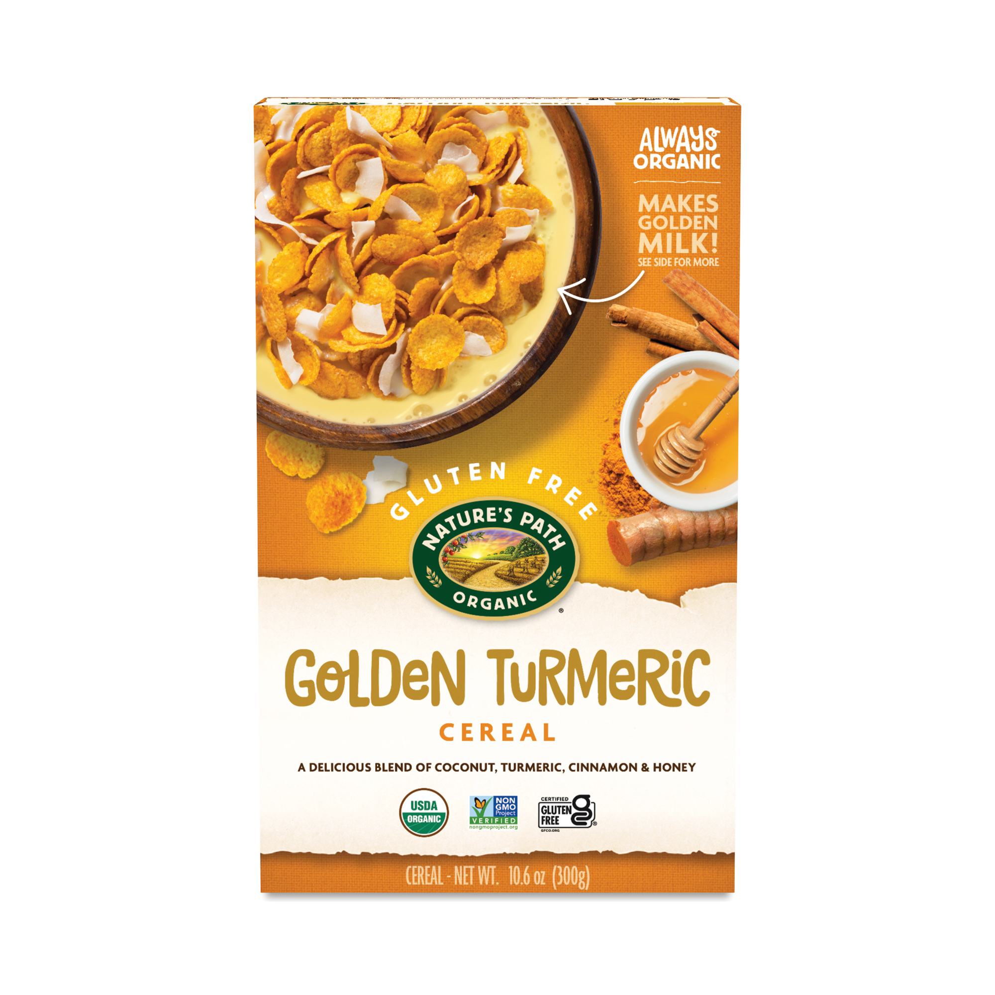 Nature's Path Organic Cereal, Golden Turmeric | Thrive Market