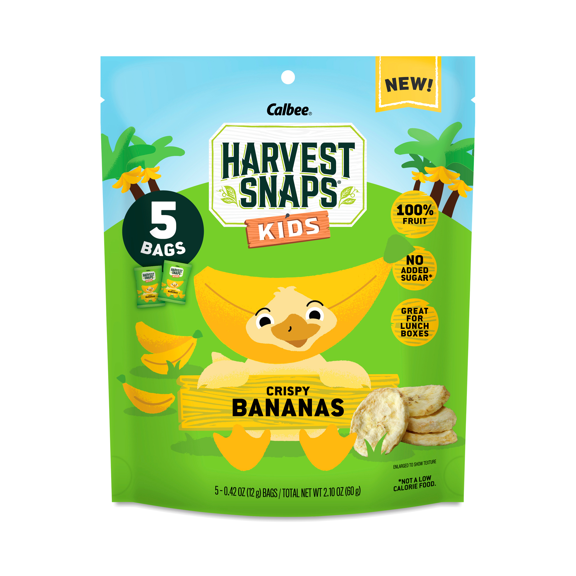 Harvest Snaps Kids Crispy Bananas | Thrive Market