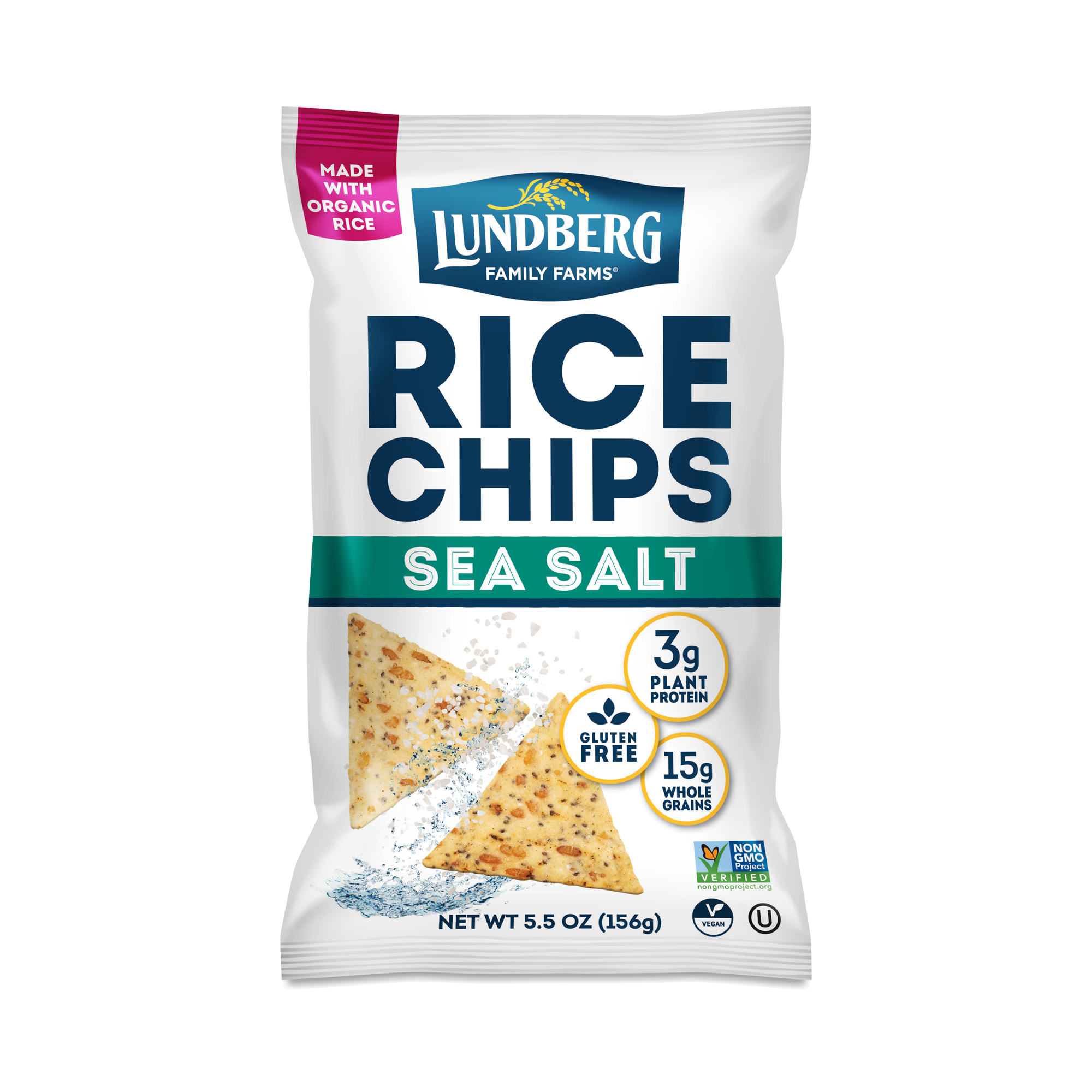 Sea Salt Rice Chips by Lundberg Farms | Thrive Market