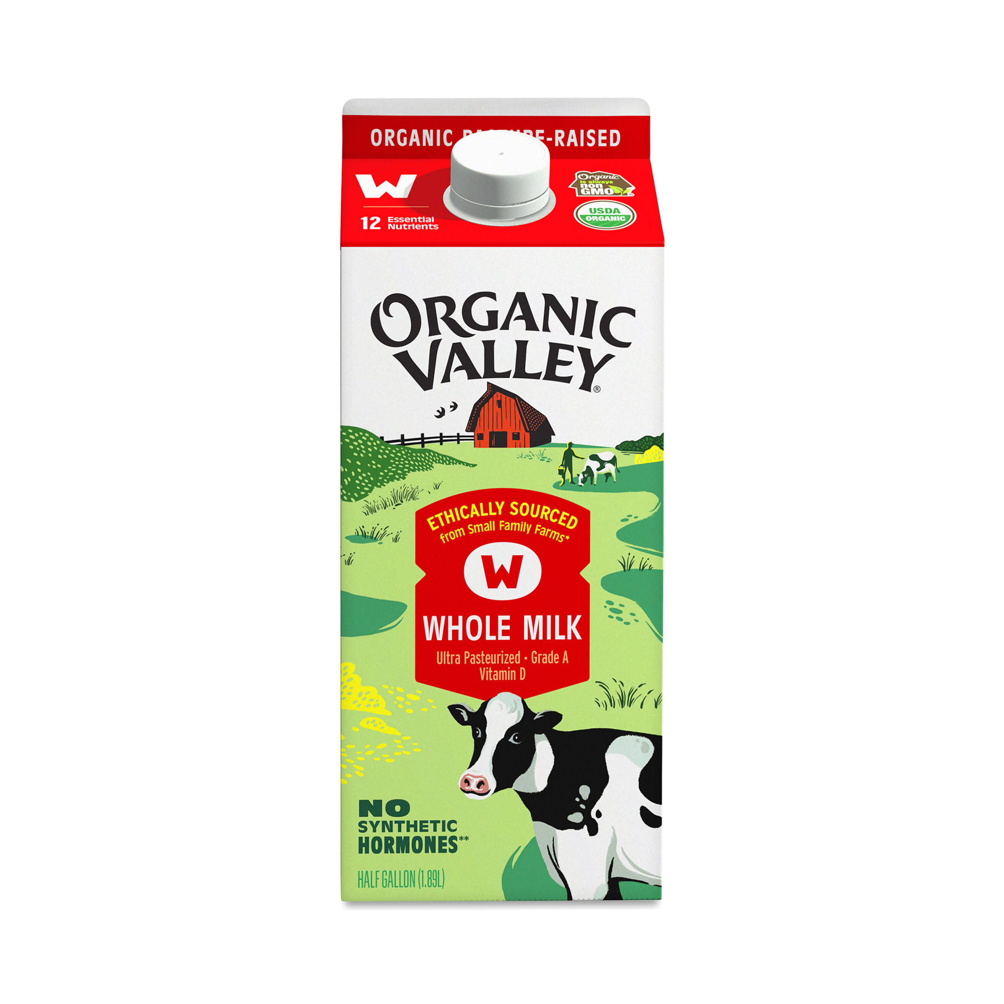 Organic Valley Farms Milk, Whole | Thrive Market