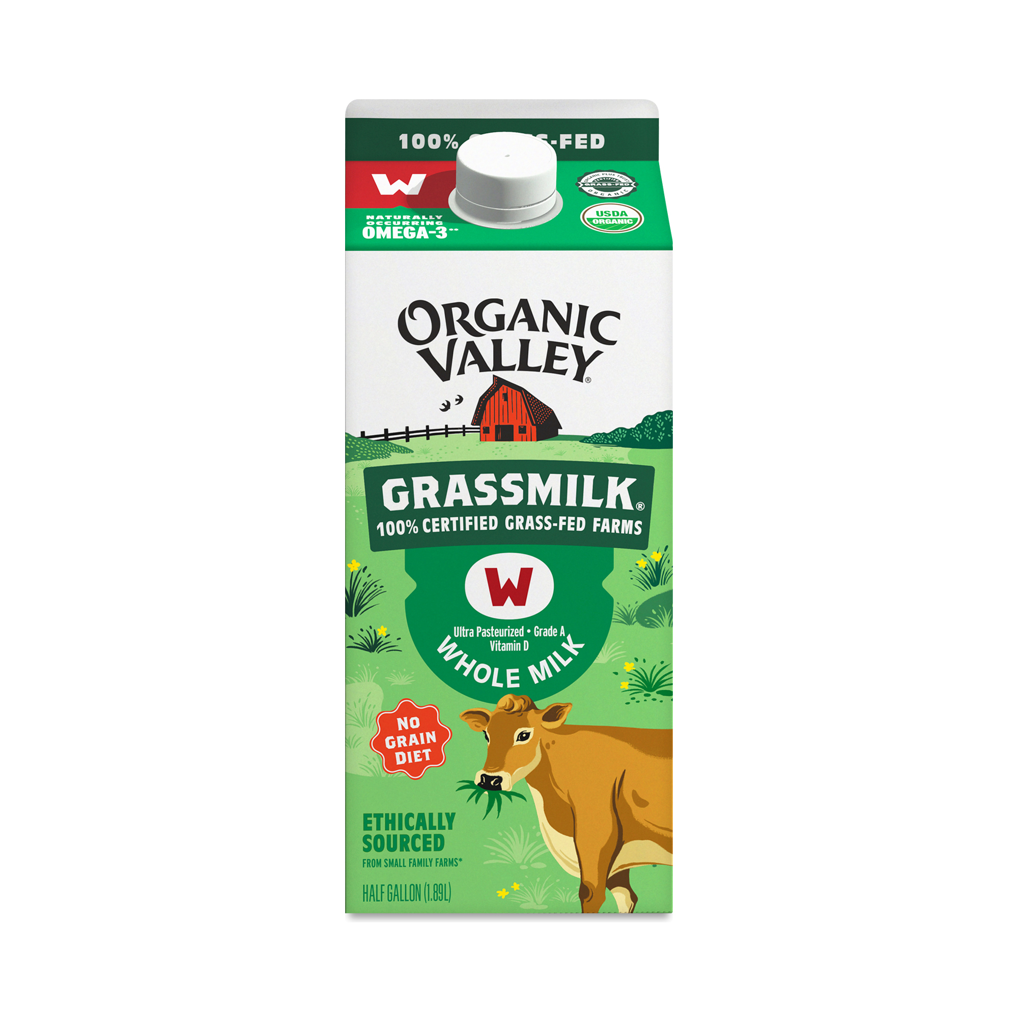 Organic Valley Farms Grassmilk, Whole | Thrive Market