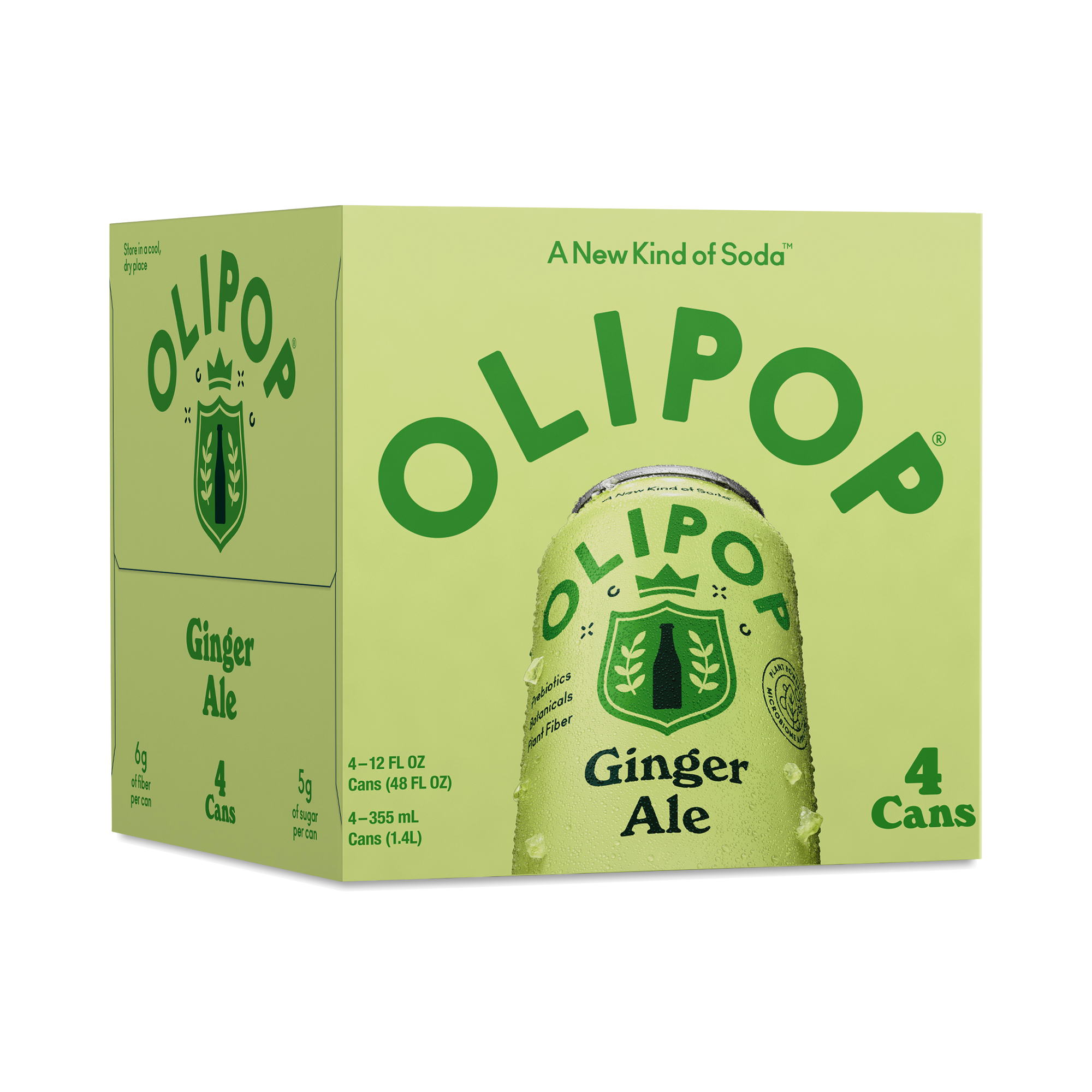 Olipop Ginger Ale | Thrive Market