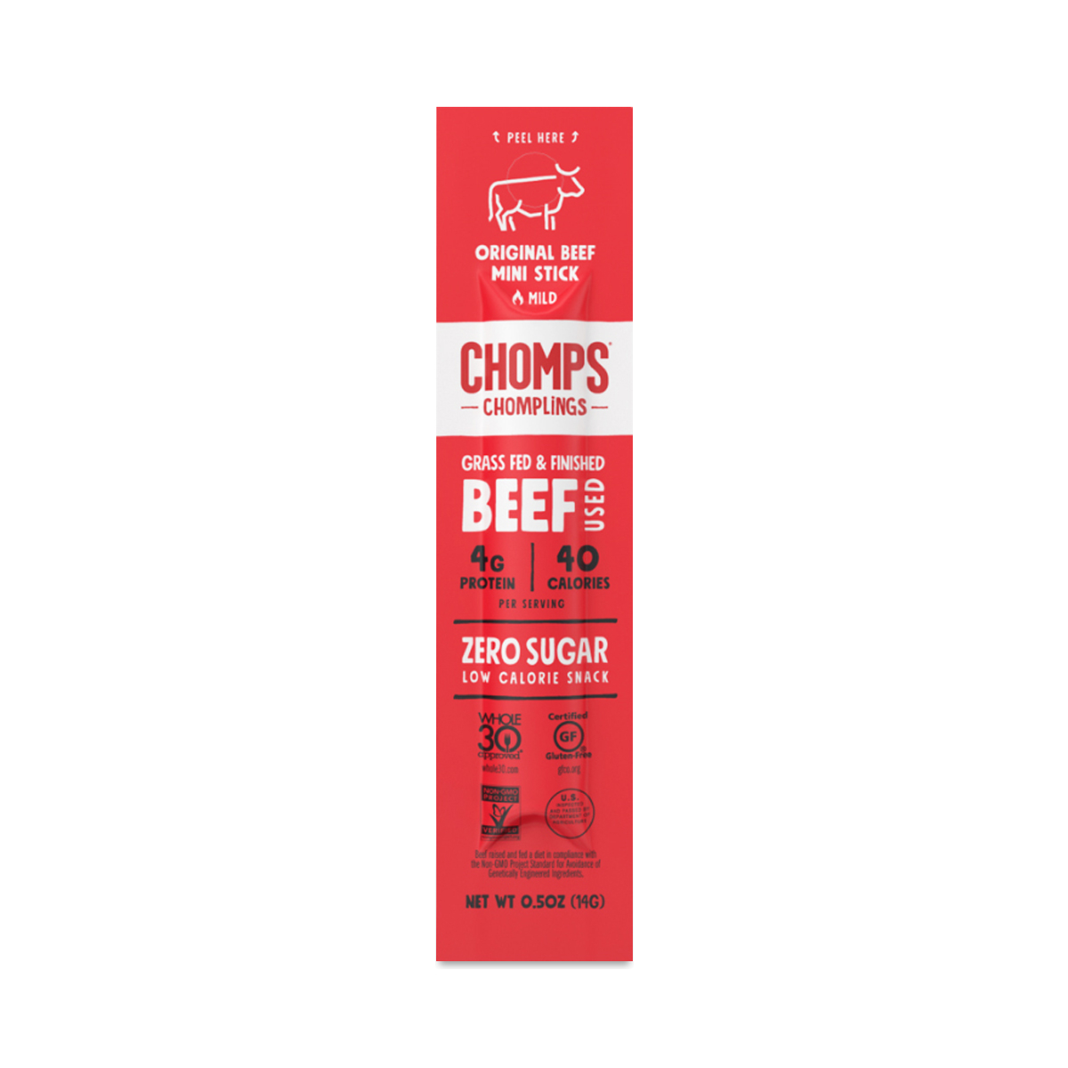 CHOMPS Mini Grass-Fed Beef Chomplings | Thrive Market
