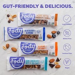 Fody Foods Snack Bars, Dark Chocolate, Nuts & Sea Salt | Thrive Market