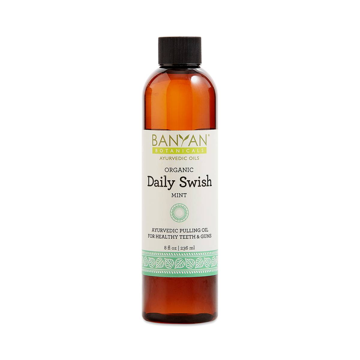 Banyan Botanicals Daily Swish Pulling Oil, Mint - Thrive Market
