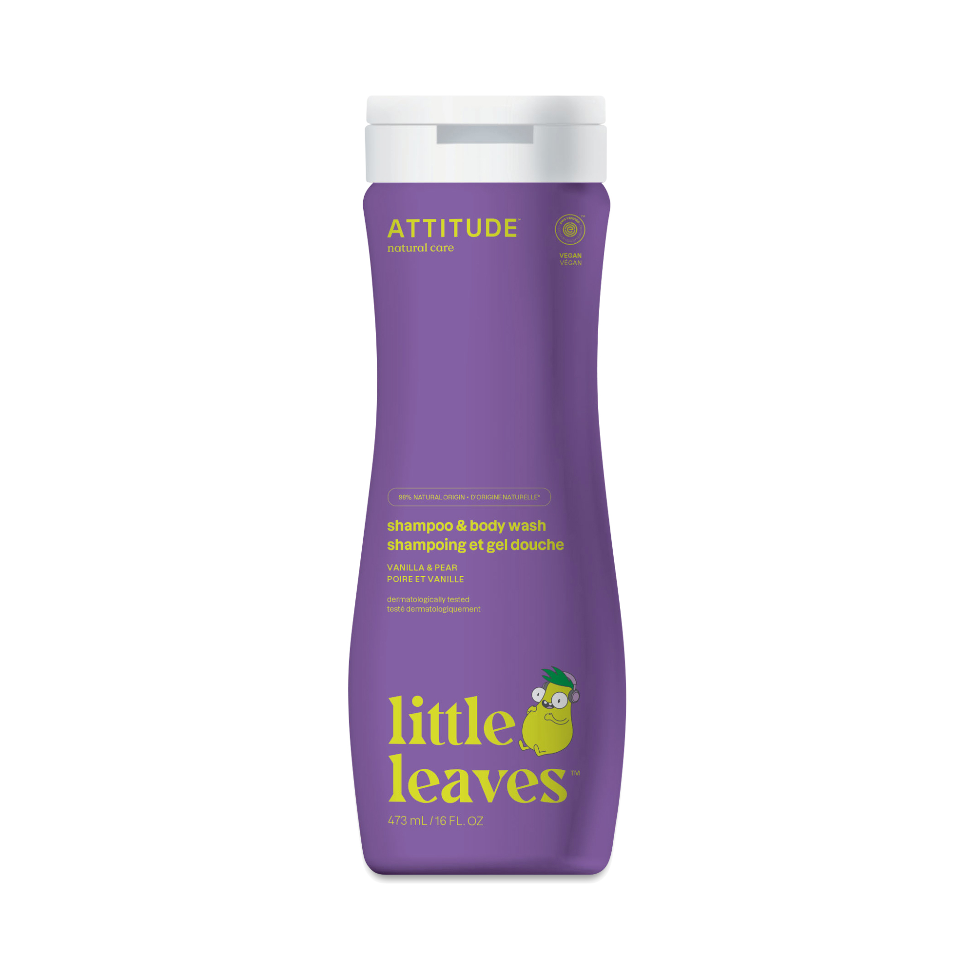 Attitude little leaves™ Kids 2in1 Shampoo & Body Wash, Vanilla & Pear ...