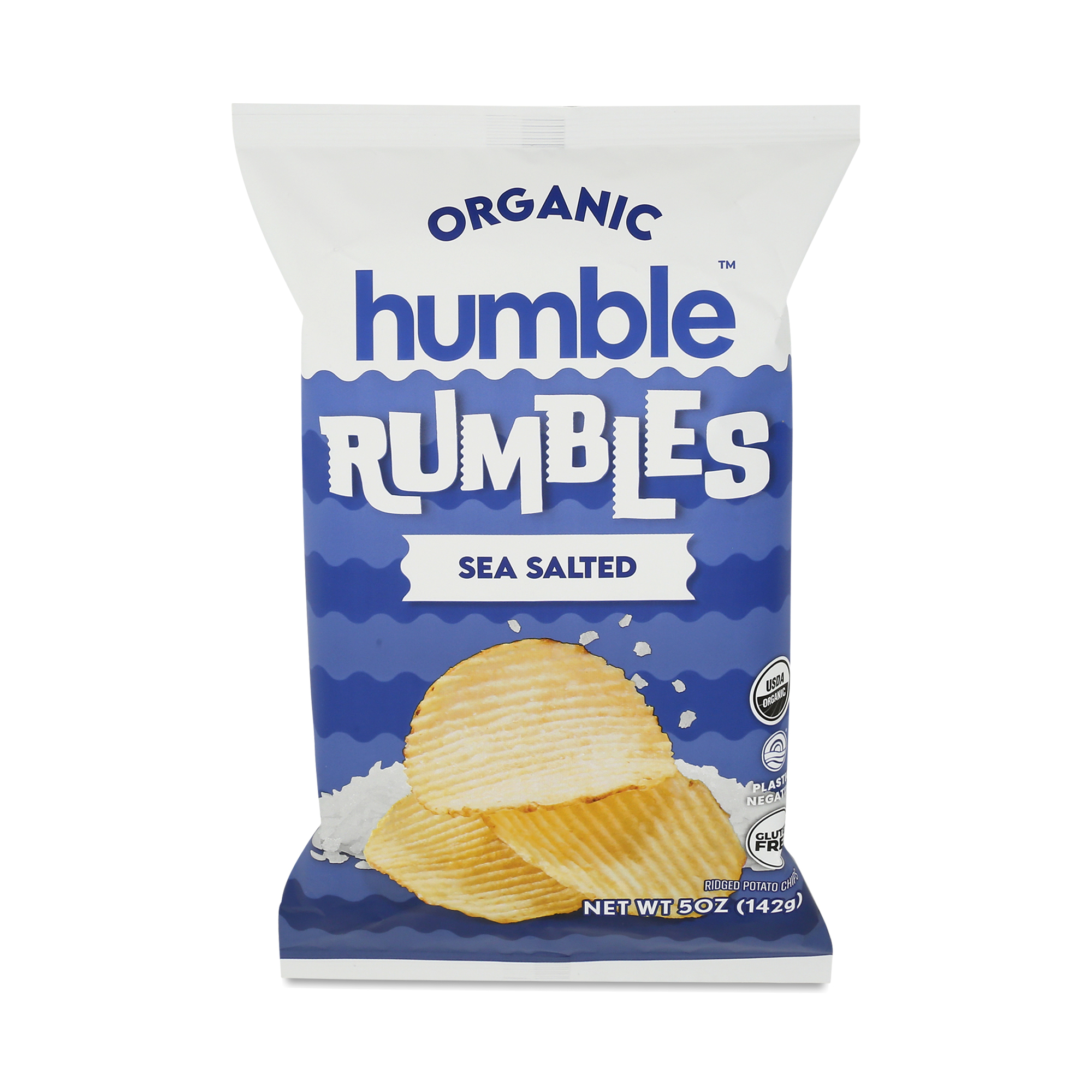 Humble Potato Chips Organic Potato Chips, Sea Salted Rumbles | Thrive ...