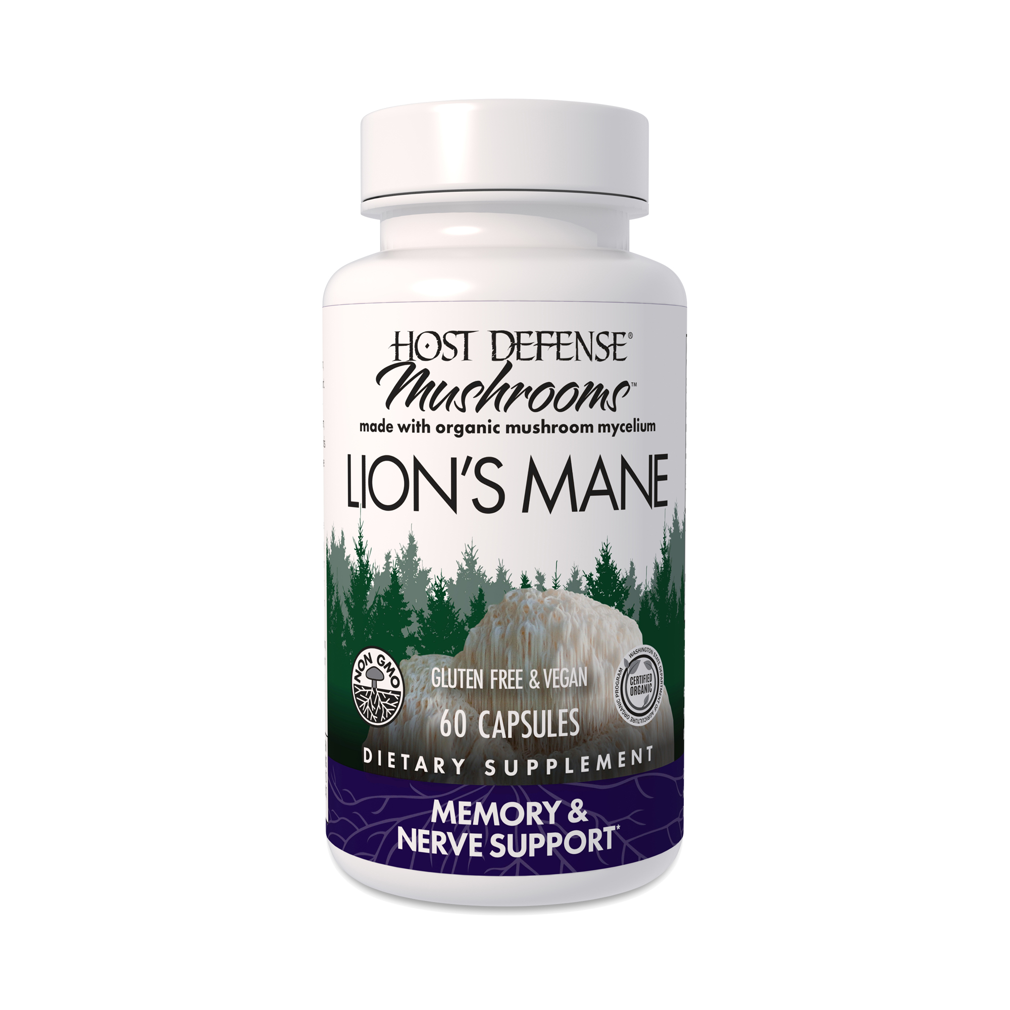 Host Defense Lion's Mane Capsules | Thrive Market
