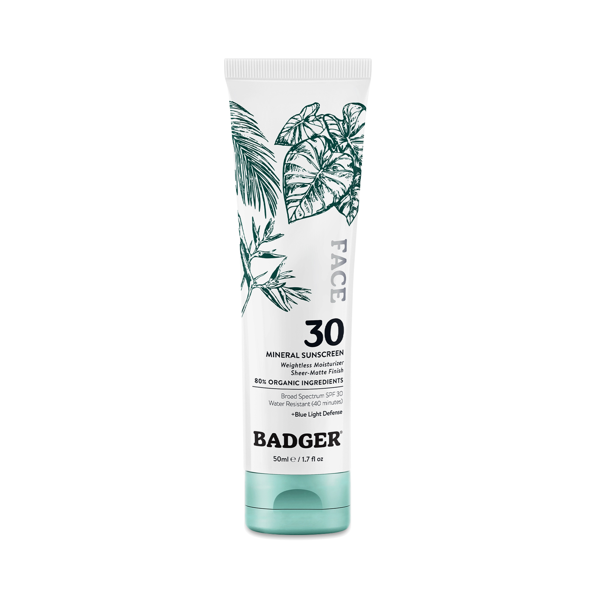 Badger Face Mineral Sunscreen, SPF 30 | Thrive Market