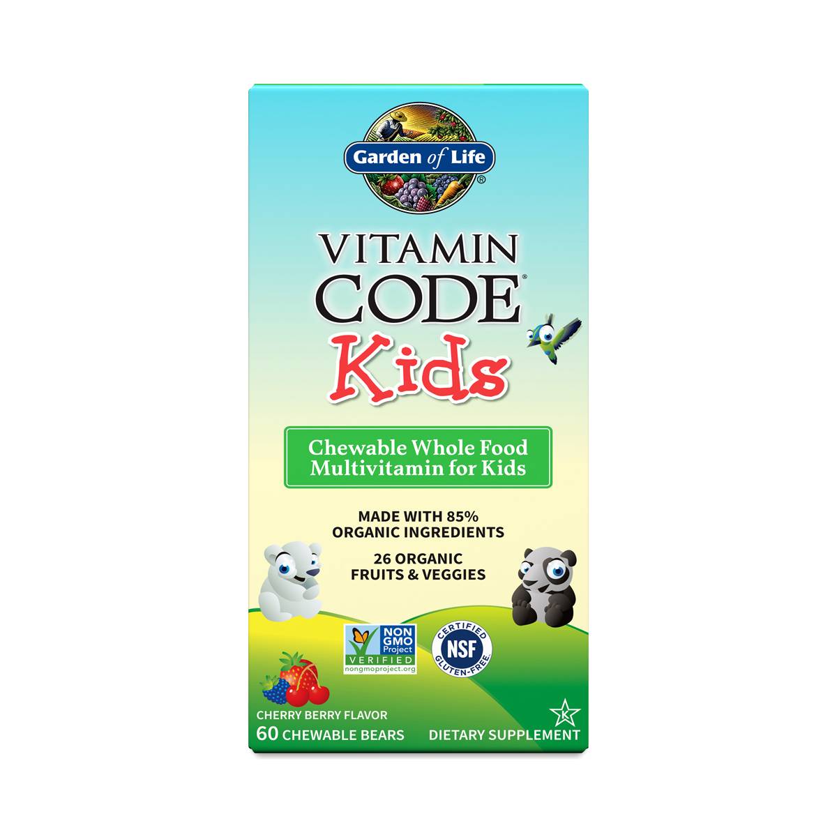 Vitamin Code Kid's Multivitamin by Garden of Life - Thrive Market