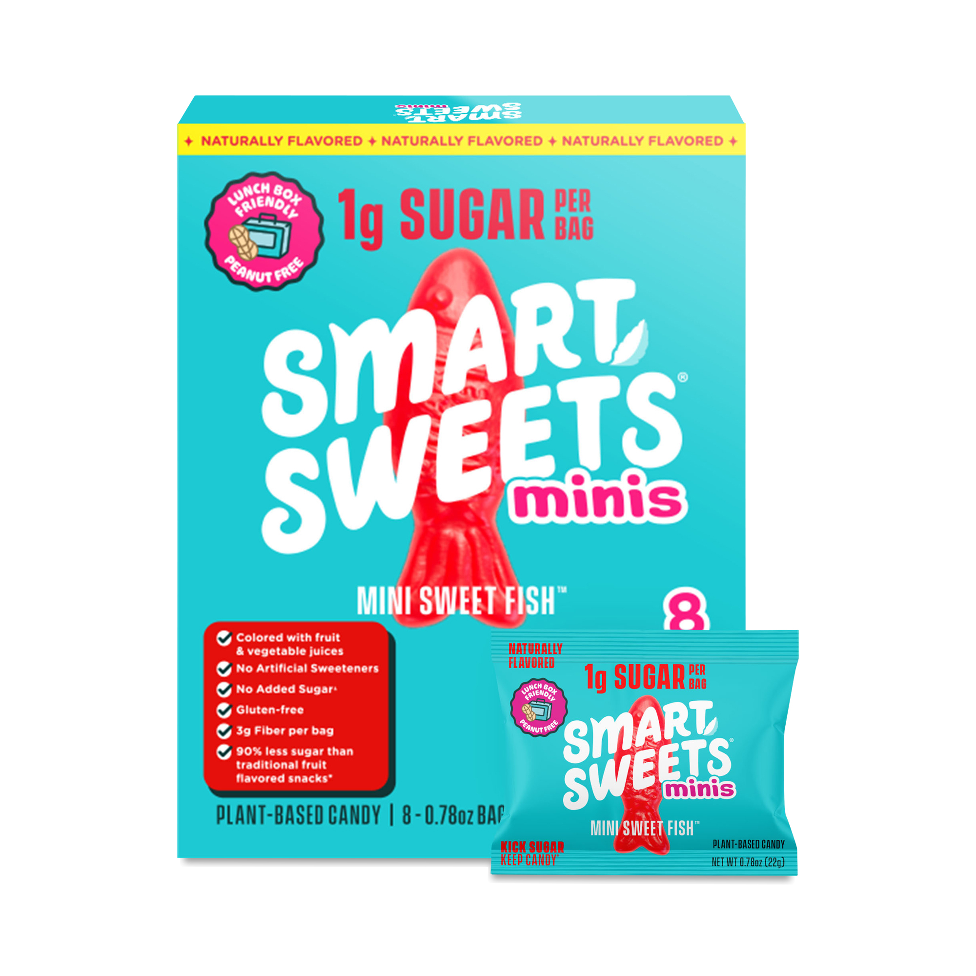SmartSweets Sweet Fish, Snack Pack | Thrive Market