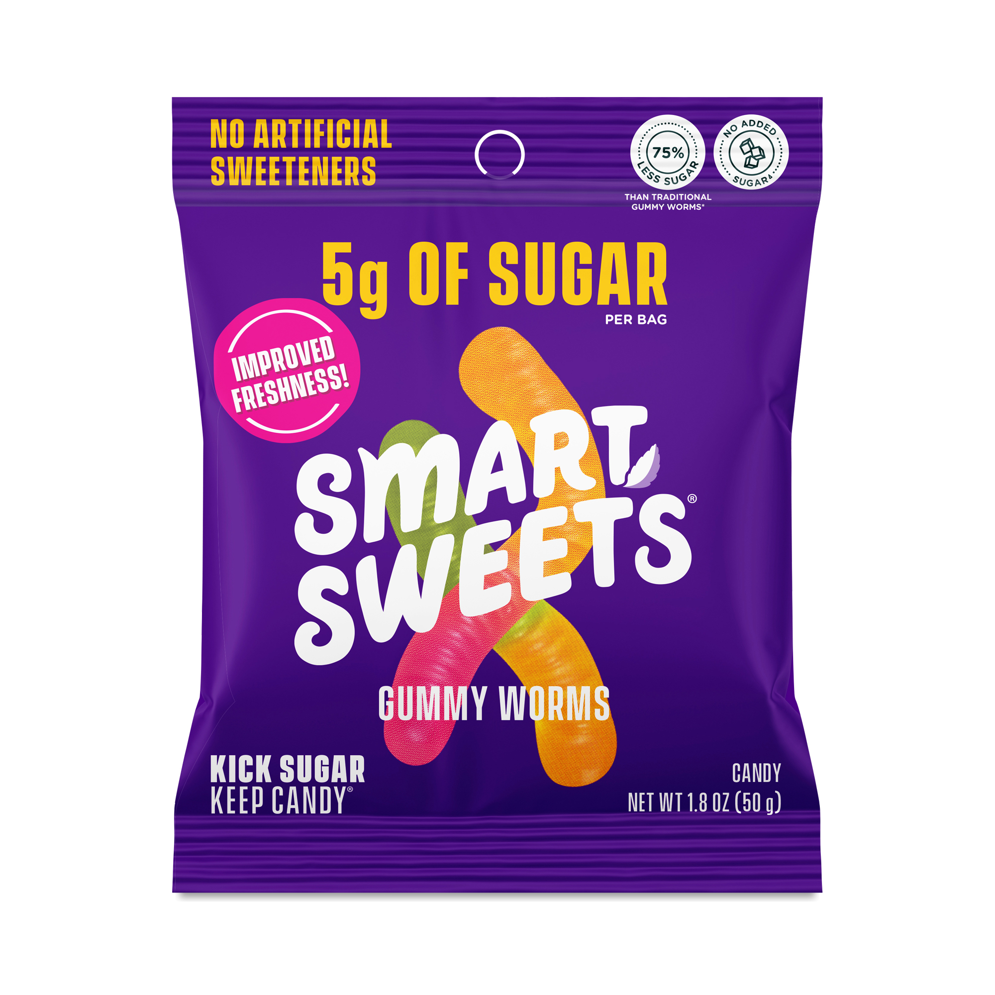 SmartSweets Gummy Worms | Thrive Market