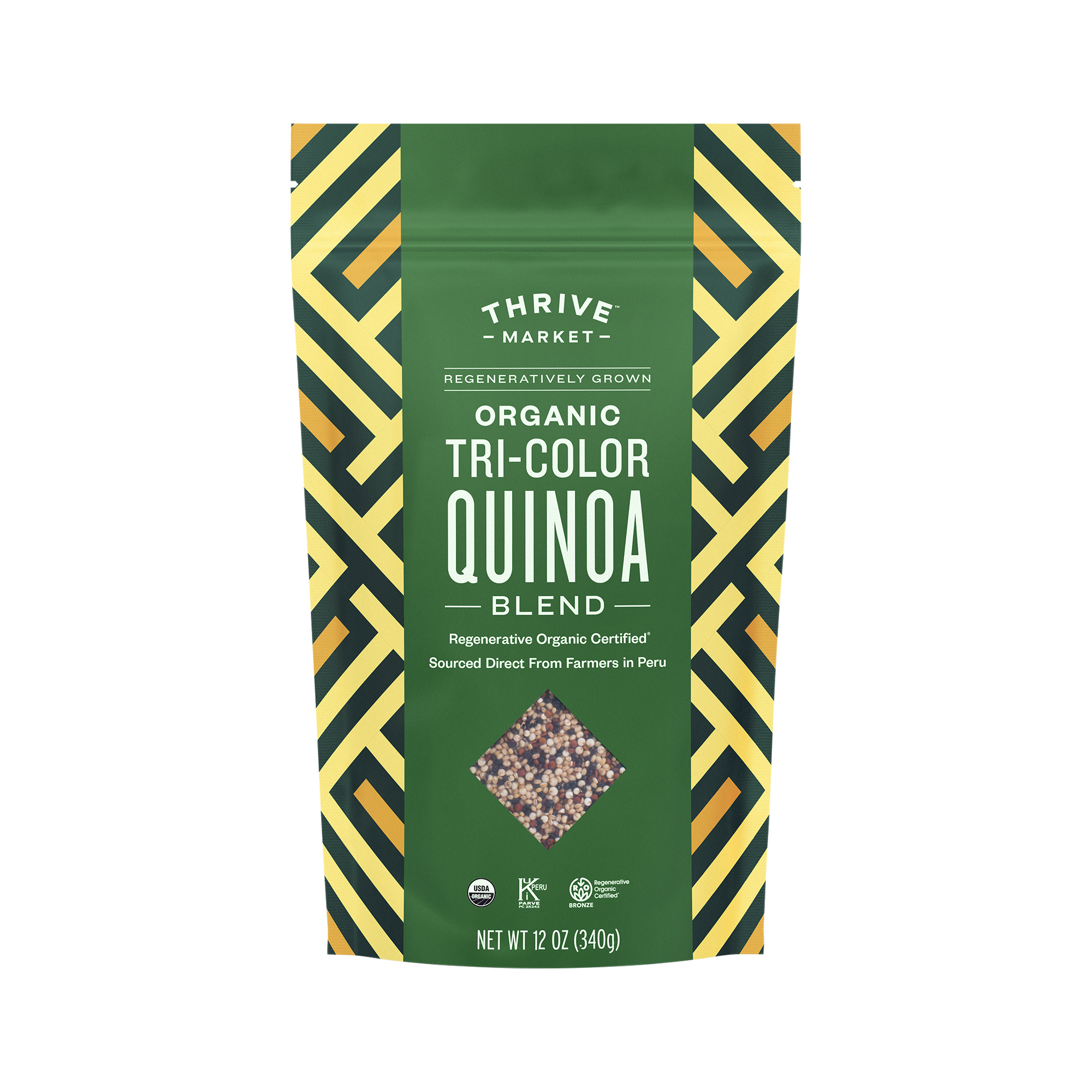 Regeneratively Grown Organic Tri-Color Quinoa Blend | Thrive Market