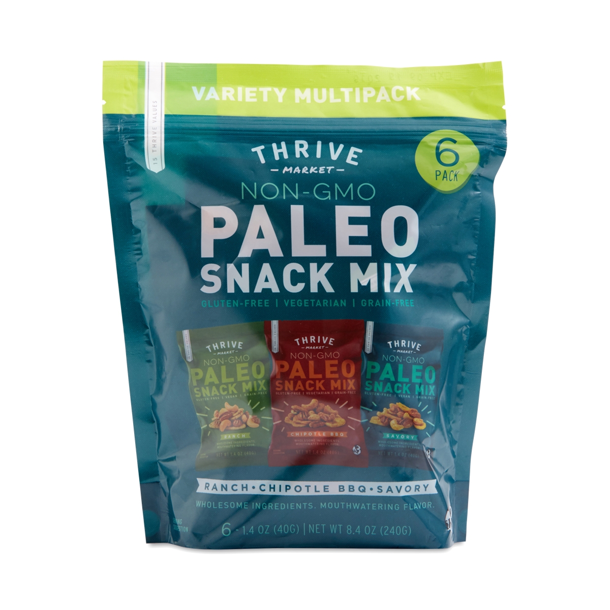 Paleo Snacks Multipack - Ranch, Savory, Chipotle | Thrive Market
