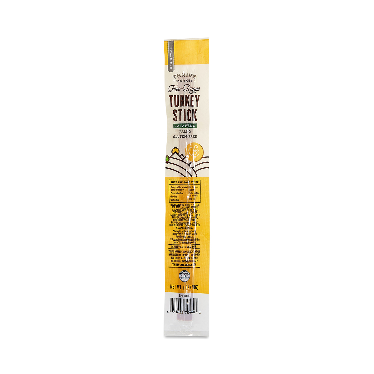Jalapeno Turkey Sticks - Thrive Market