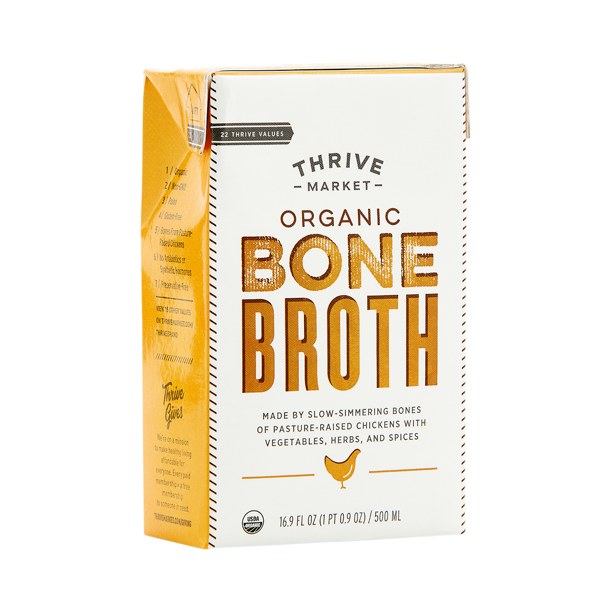 Organic Chicken Bone Broth | Thrive Market