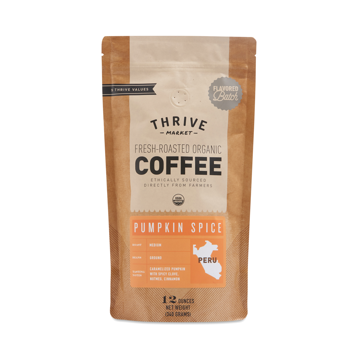 Organic Pumpkin Spice Coffee, Ground - Thrive Market