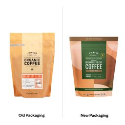 Organic Whole Bean Breakfast Blend Coffee | Thrive Market