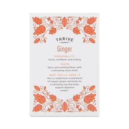 Organic Ginger Tea | Thrive Market