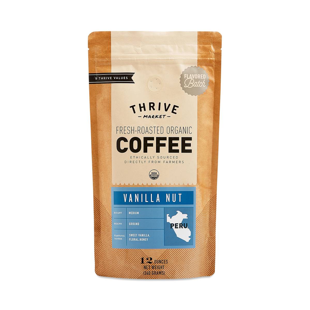 Organic Vanilla Nut Coffee - Thrive Market