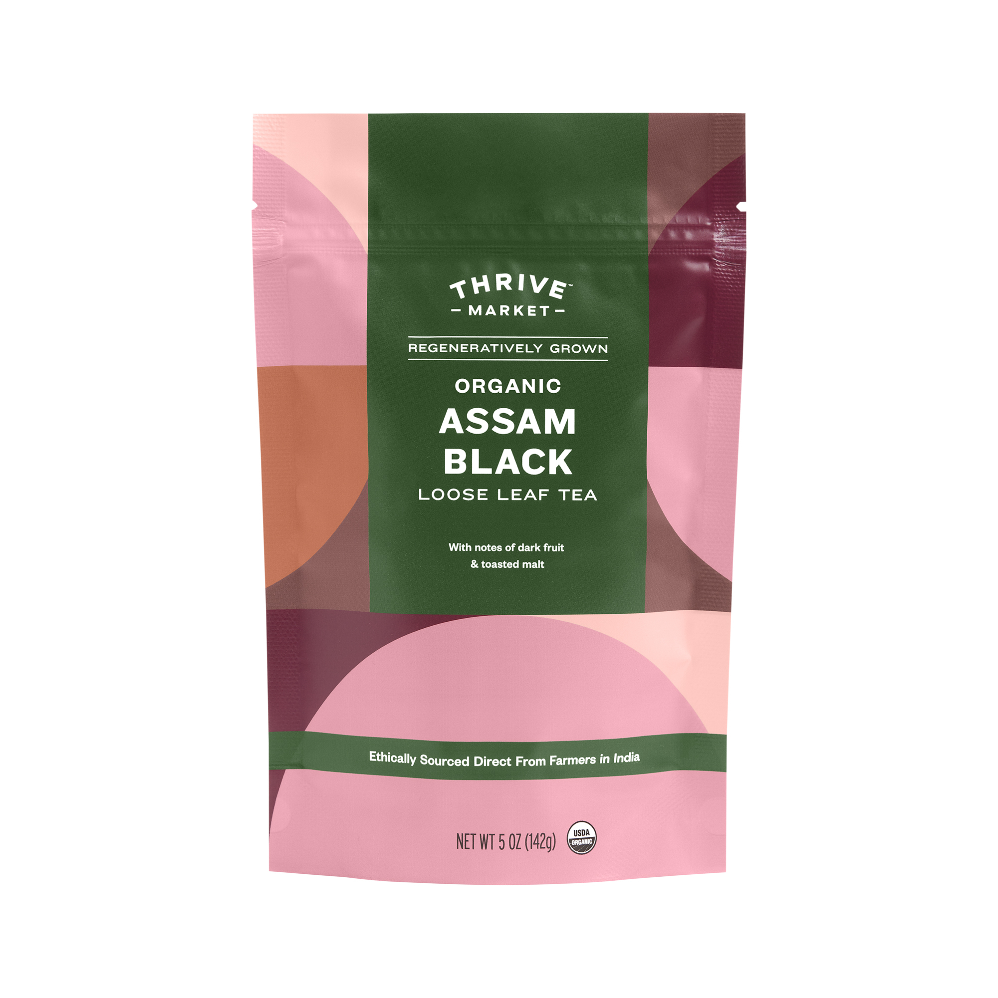 Regeneratively Grown Organic Assam Black Loose Leaf Tea | Thrive Market