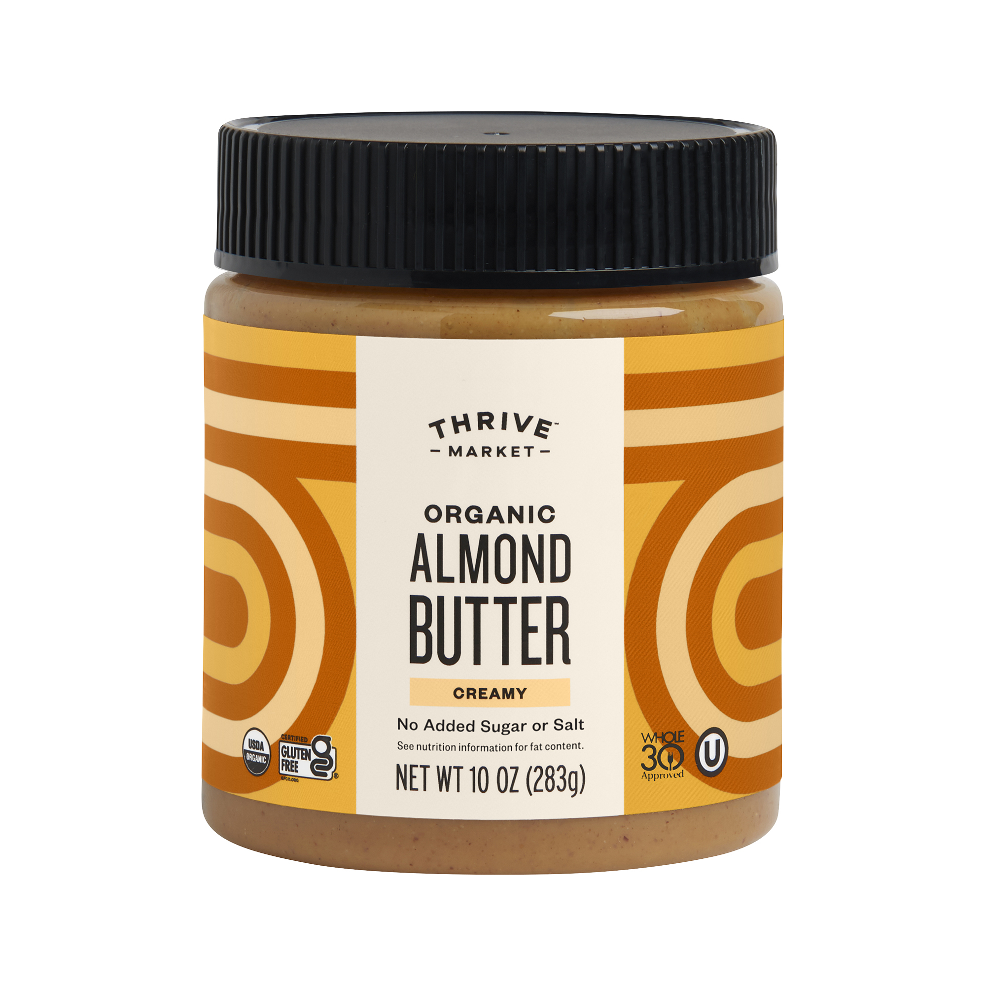 Organic Creamy Almond Butter | Thrive Market