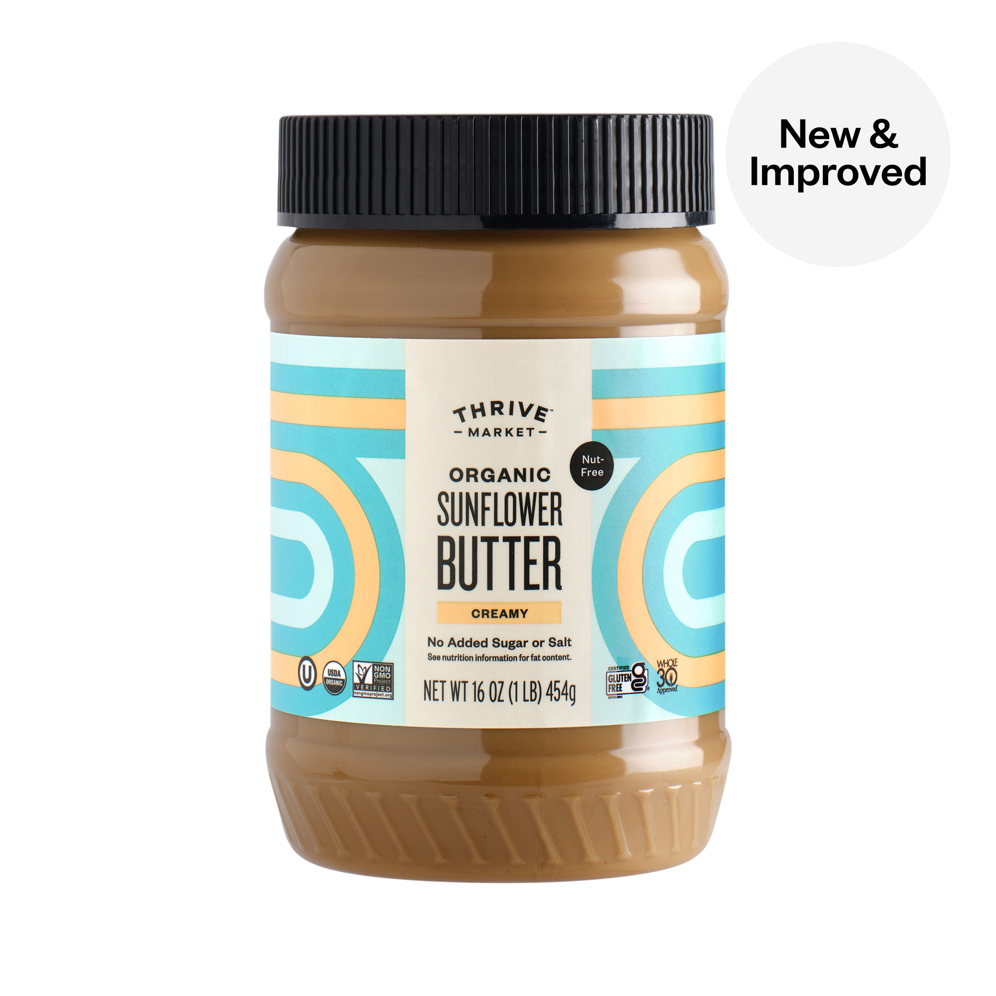 Thrive Market Brands Organic Creamy Sunflower Butter | Thrive Market