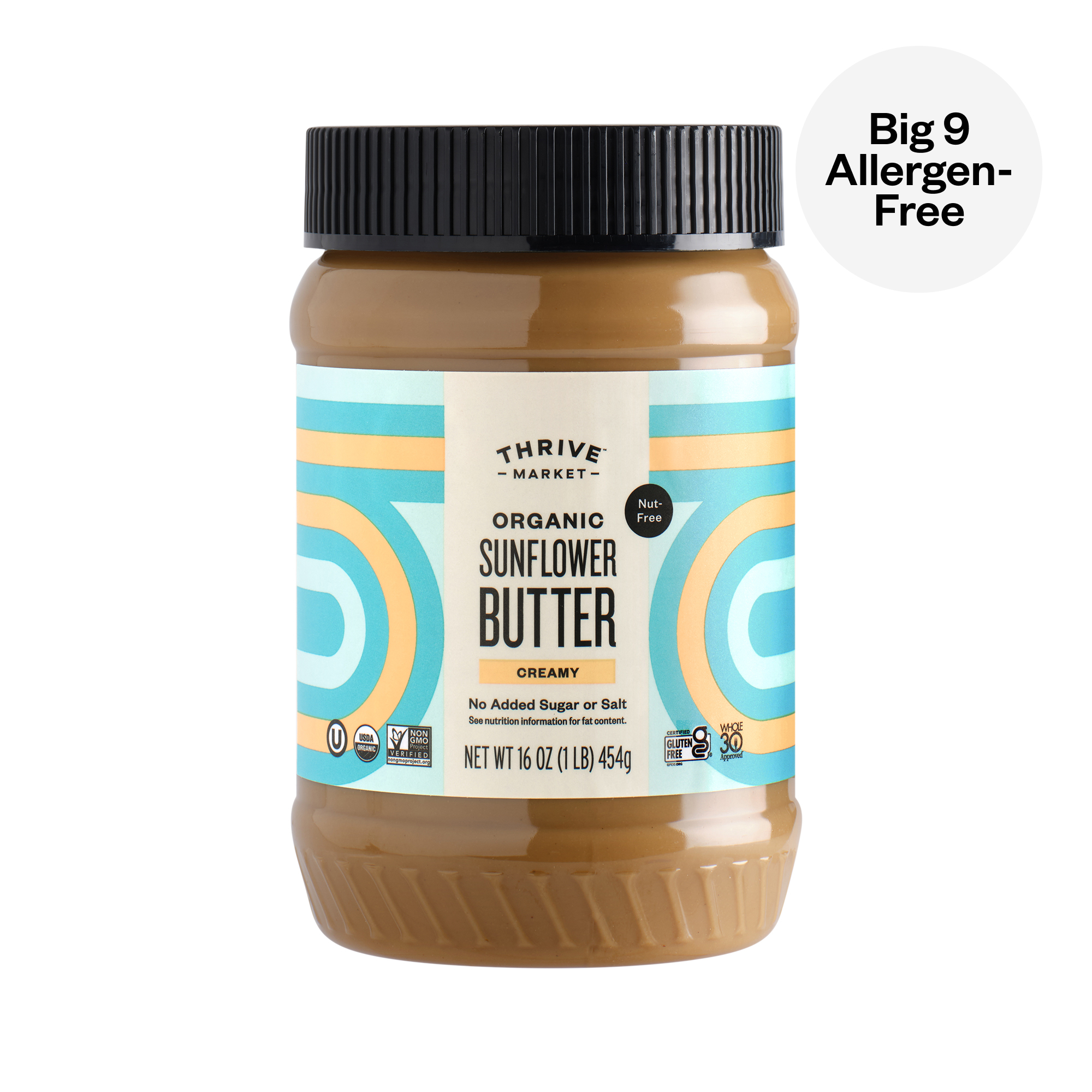 Organic Creamy Sunflower Butter | Thrive Market
