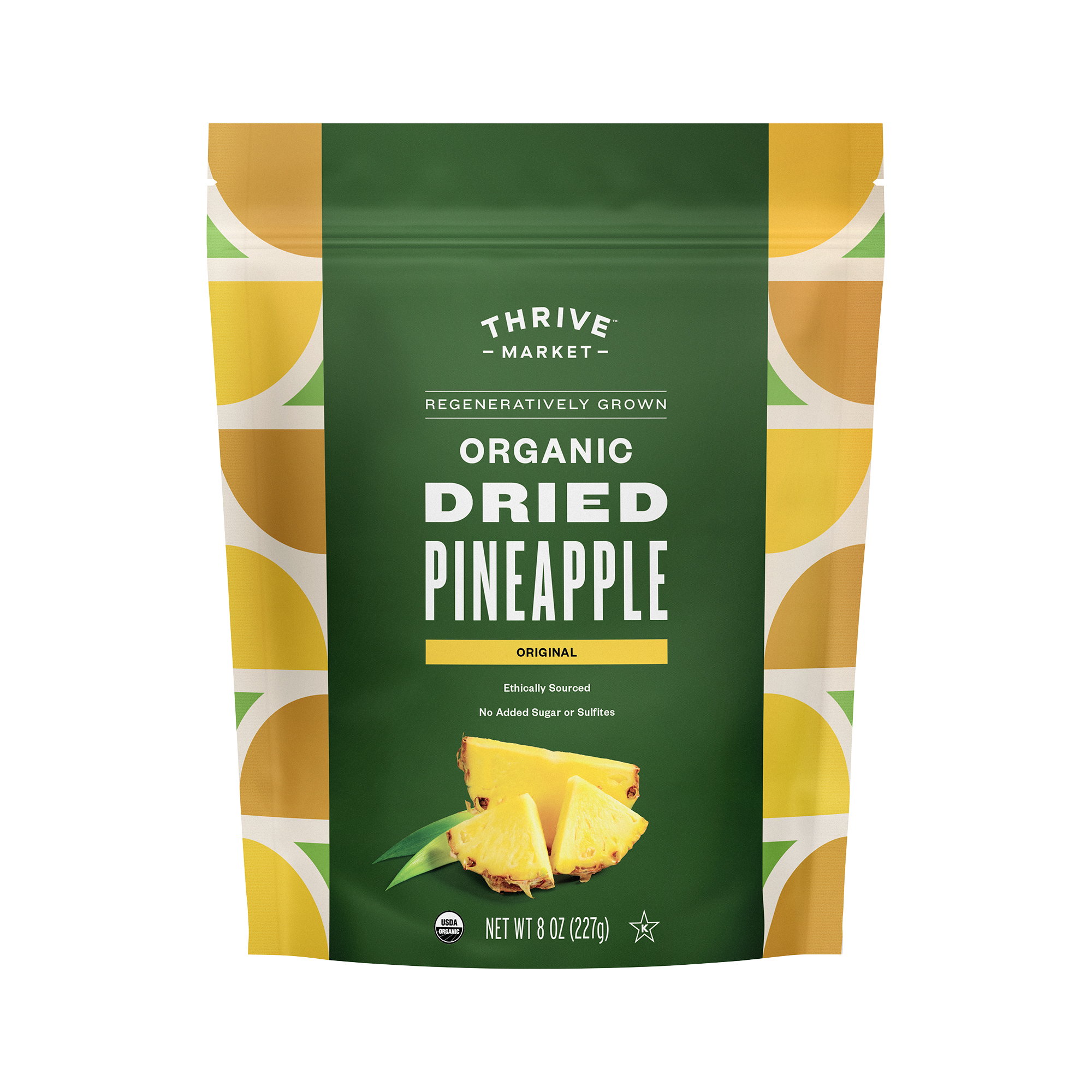 Regeneratively Grown Organic Dried Pineapple, Original | Thrive Market