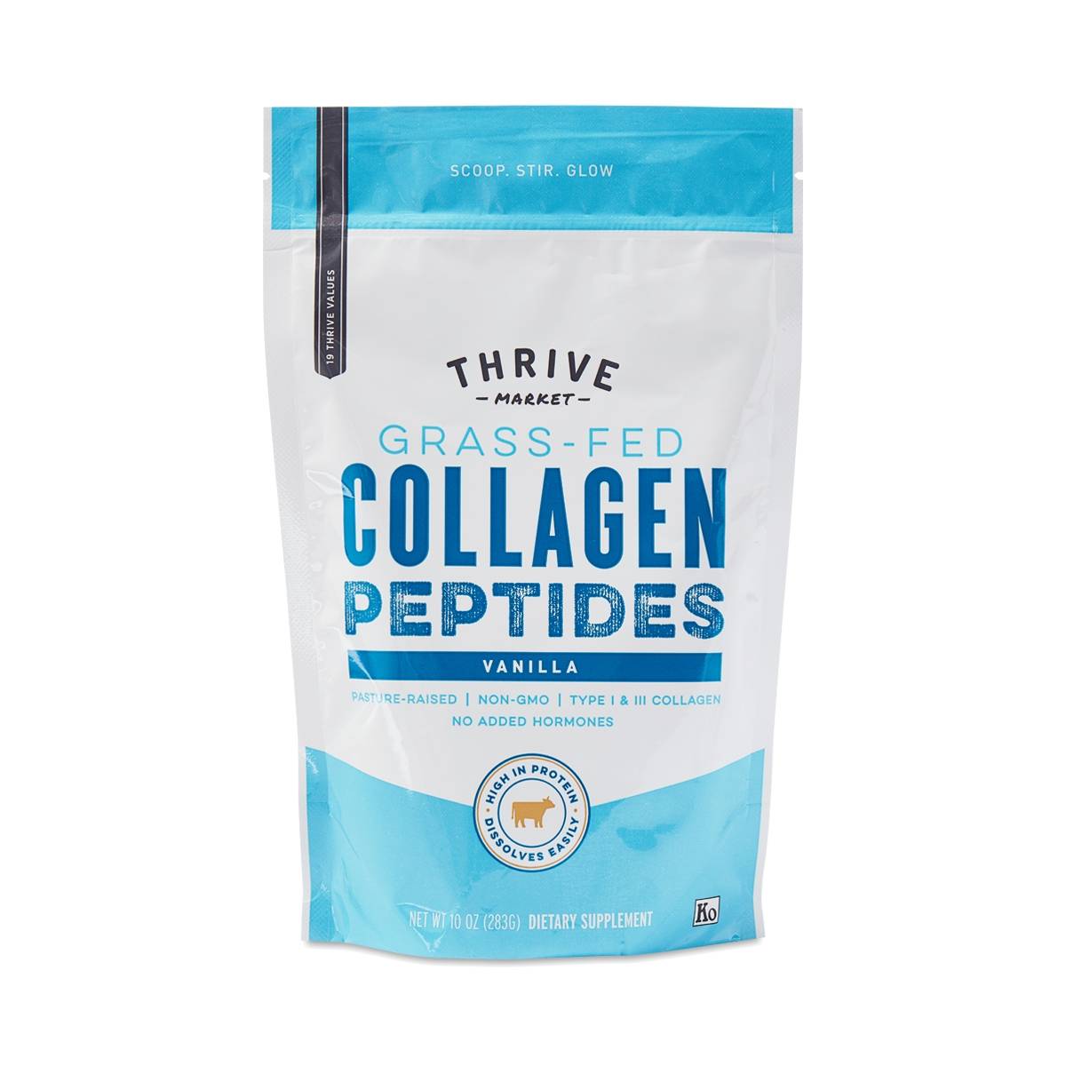 Grass-Fed Collagen Peptides, Vanilla - Thrive Market