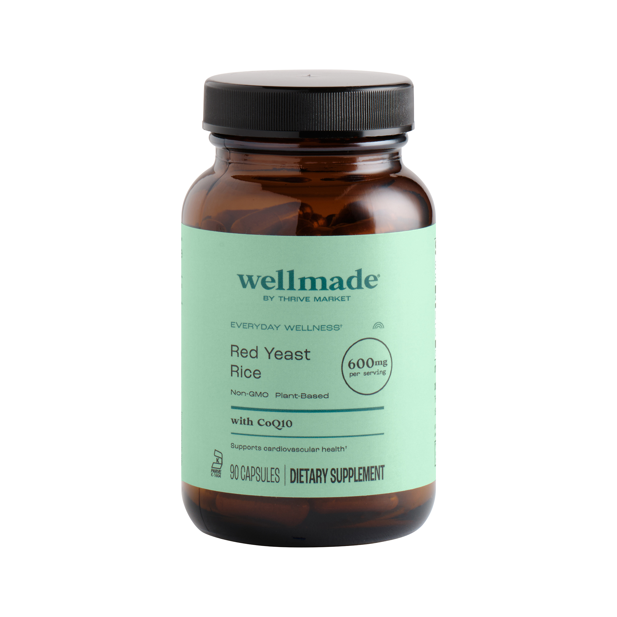 wellmade by Thrive Market Red Yeast Rice Herbal Supplement | Thrive Market