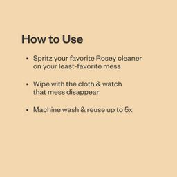 Rosey by Thrive Market Do-Anything Cleaning Cloths | Thrive Market