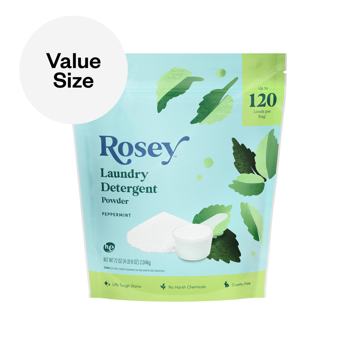 Laundry Detergent Powder, Peppermint, Bulk | Thrive Market