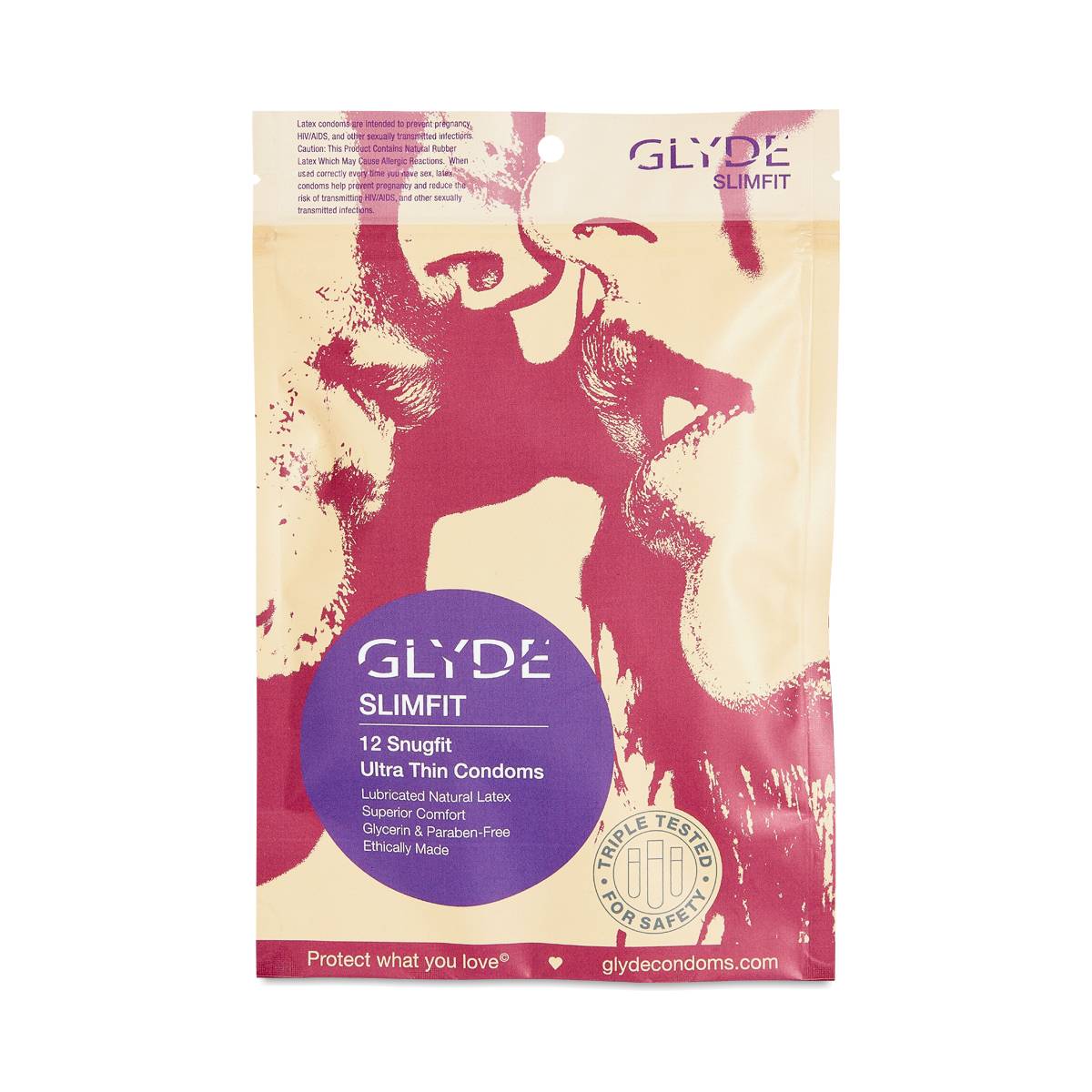 Glyde Slim Fit Condoms Snug Thrive Market